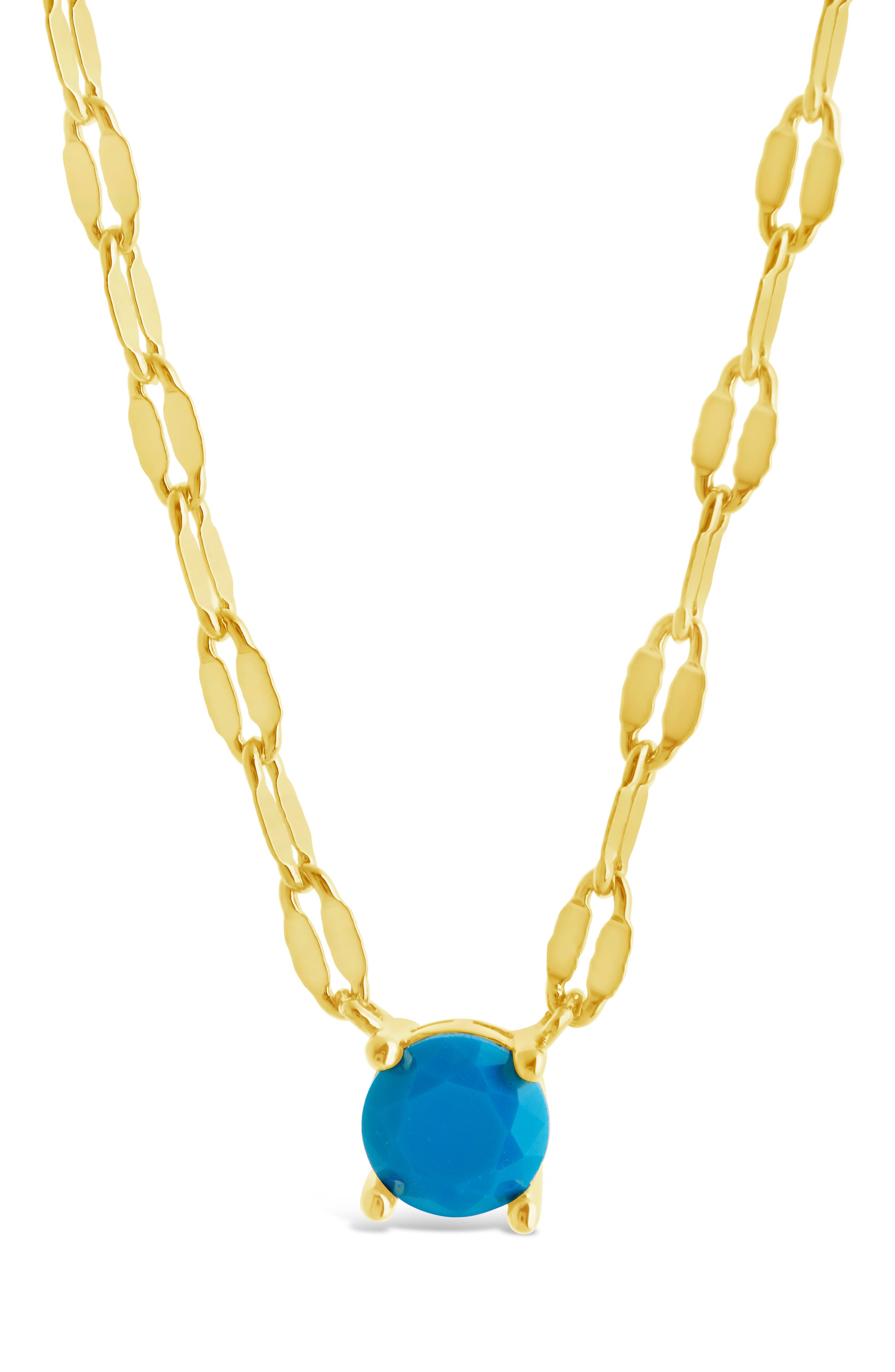Sterling Forever Opalina Station Necklace | Nordstromrack