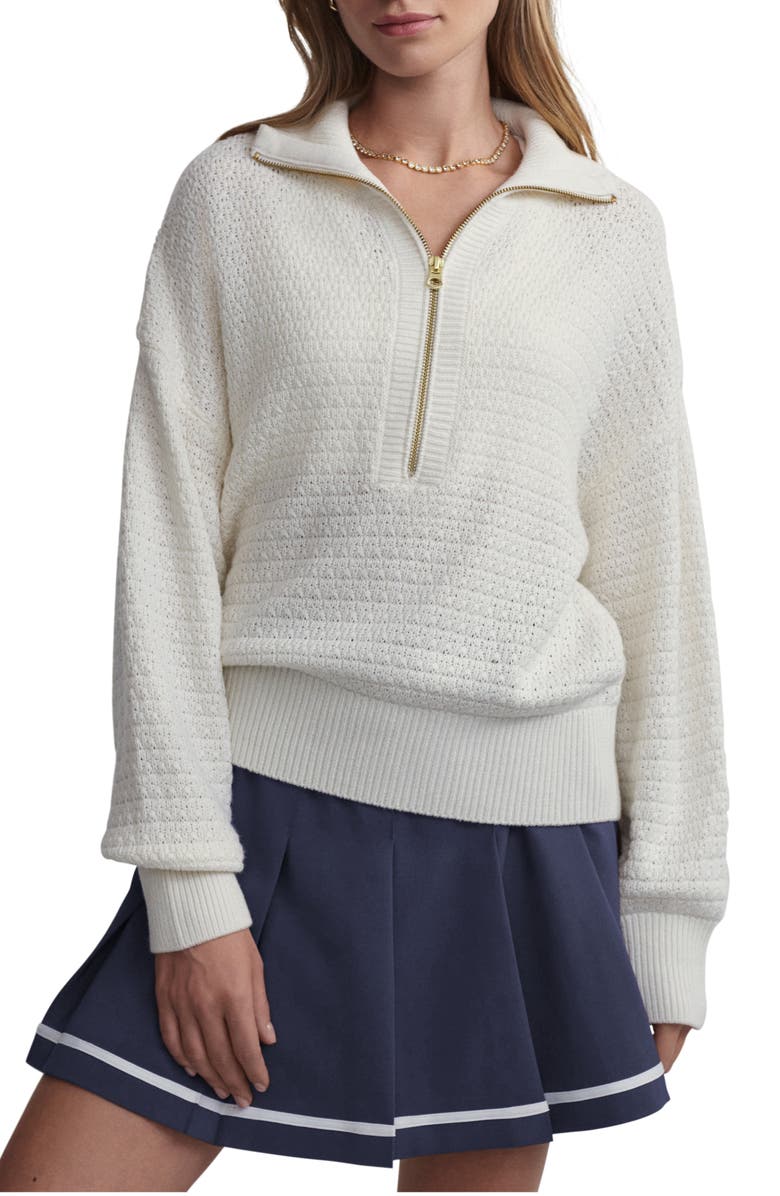 Varley Jene Textured Half-Zip Sweater | Nordstromrack