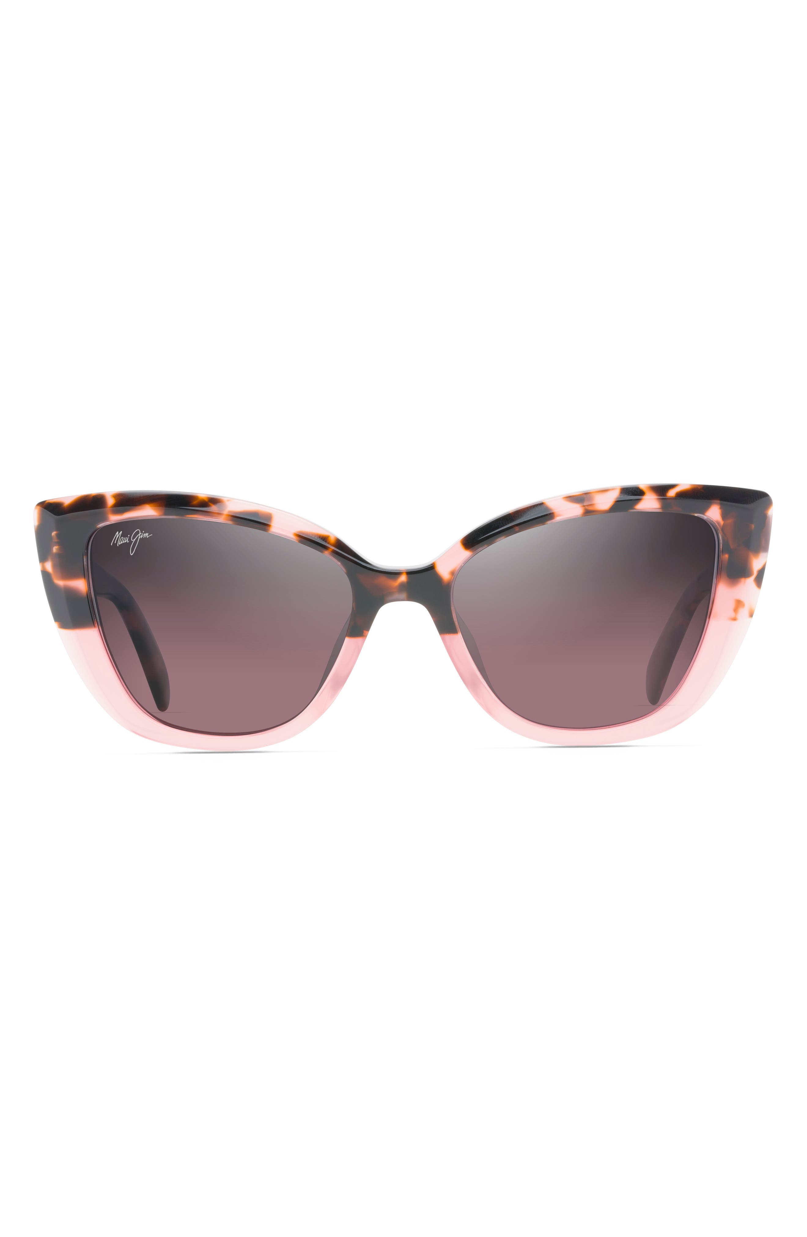 Maui Jim Blossom 54mm PolarizedPlus2® Cat Eye Sunglasses | Nordstrom