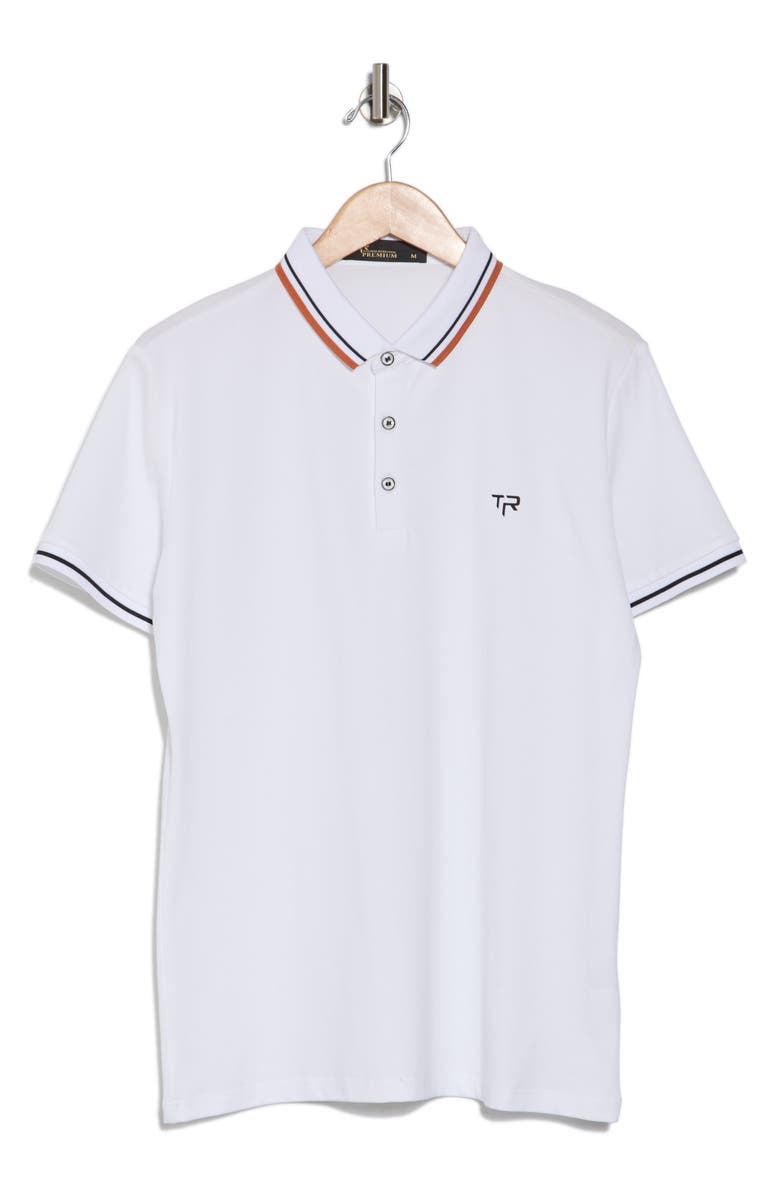 T.R. PREMIUM Slim Fit Stretch Knit Polo | Nordstromrack