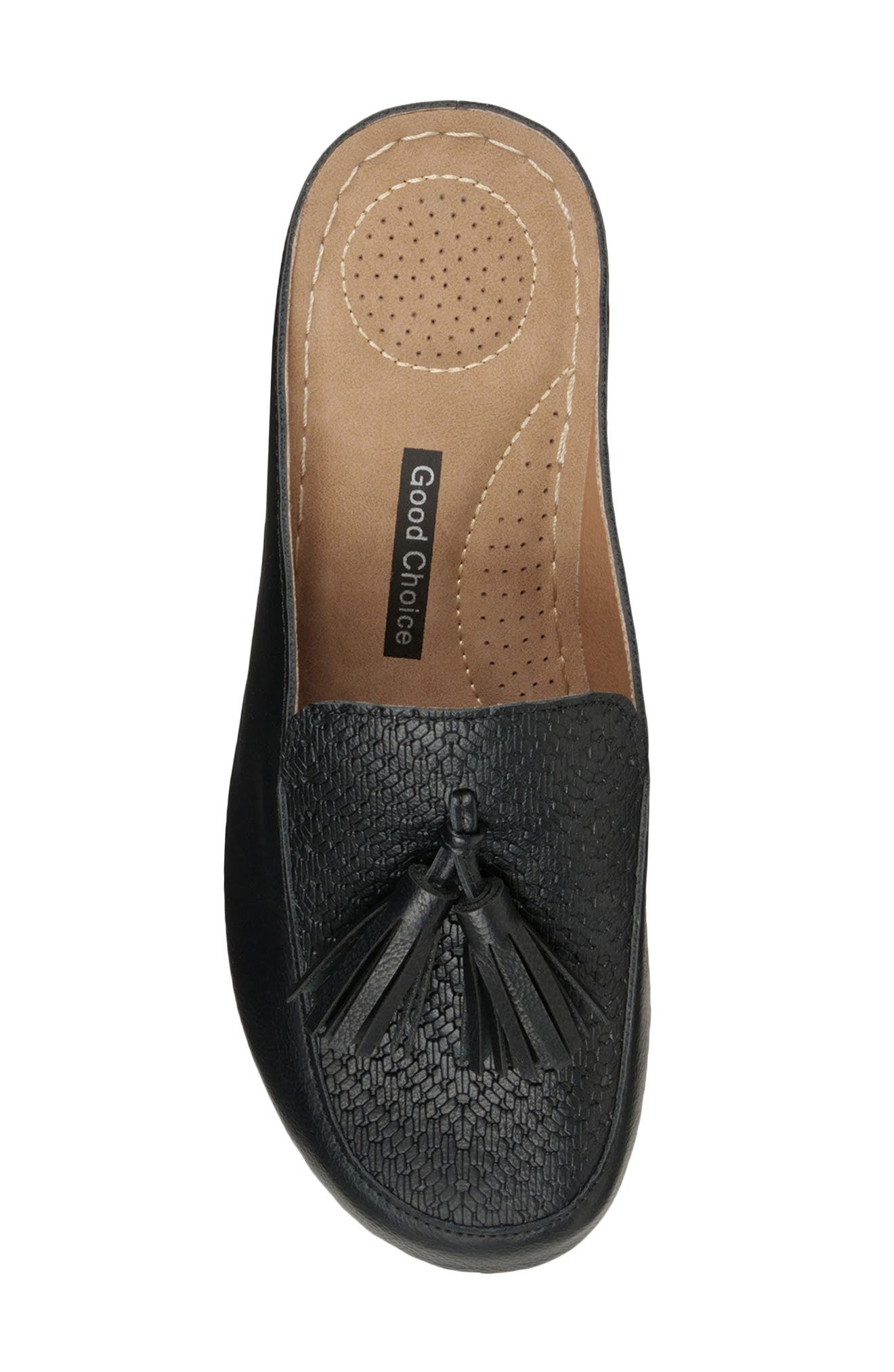 GOOD CHOICE NEW YORK Dacey Tassel Wedge Mule (Women) | Nordstromrack