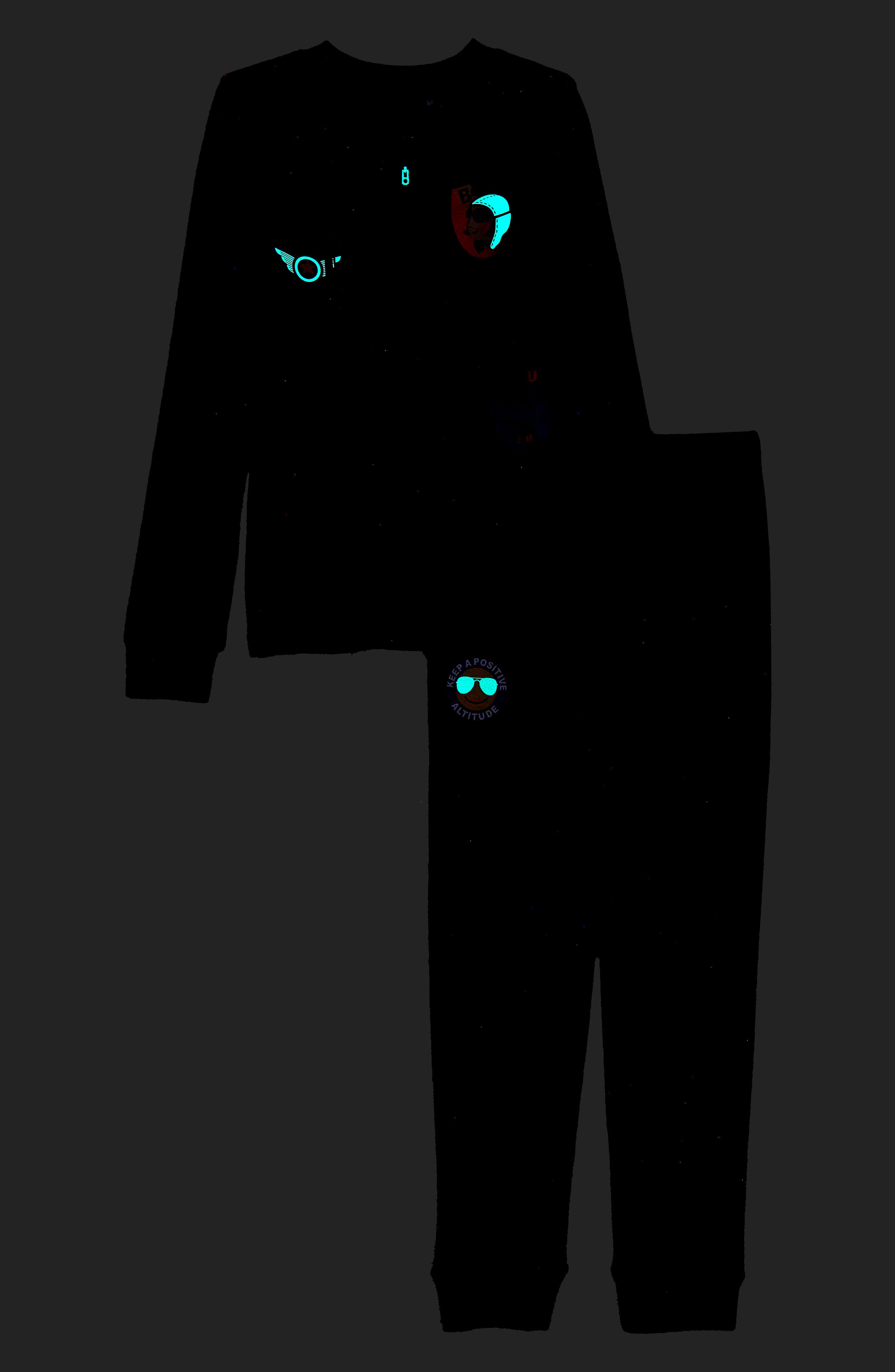 Tucker + Tate x Smithsonian Kids' Glow in the Dark Two-Piece Fitted ...