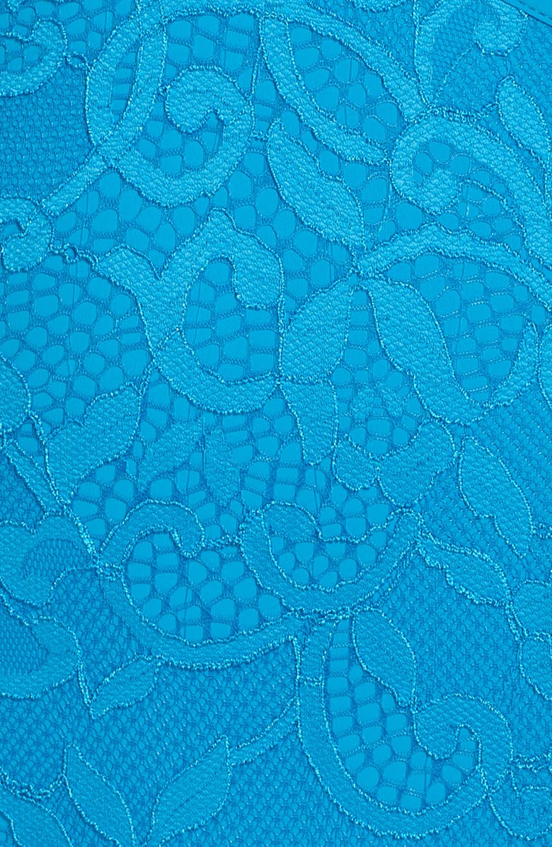 X by Gottex Profile by Gottex Shalimar D-Cup Lace V-Neck One-Piece ...