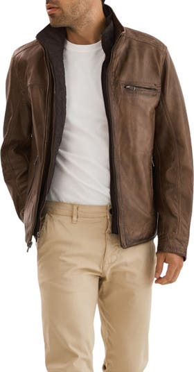 REGENCY Lambskin Leather Jacket | Nordstromrack