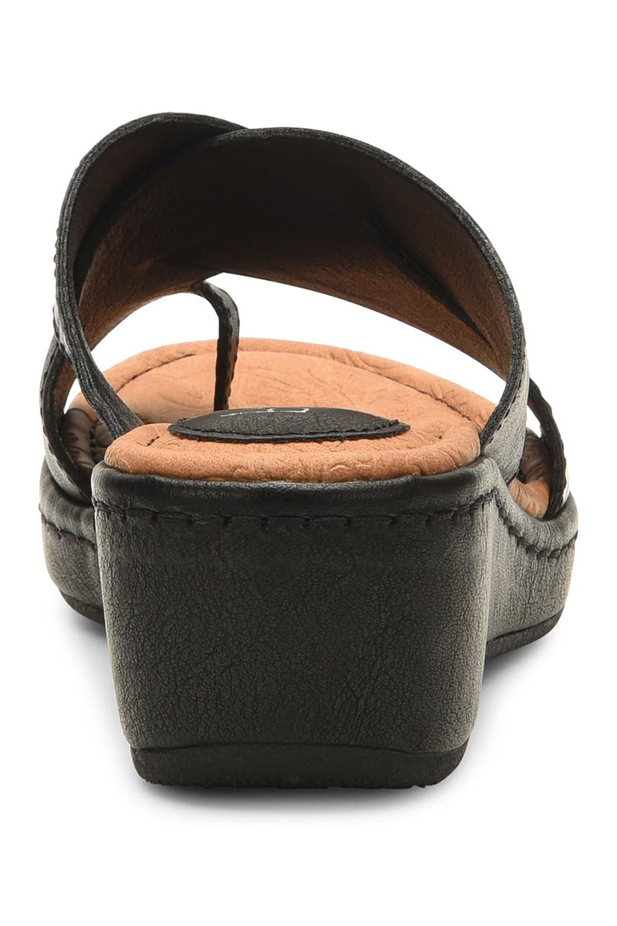 B O C Summer II Croc Embossed Demi Wedge Sandal | Nordstromrack