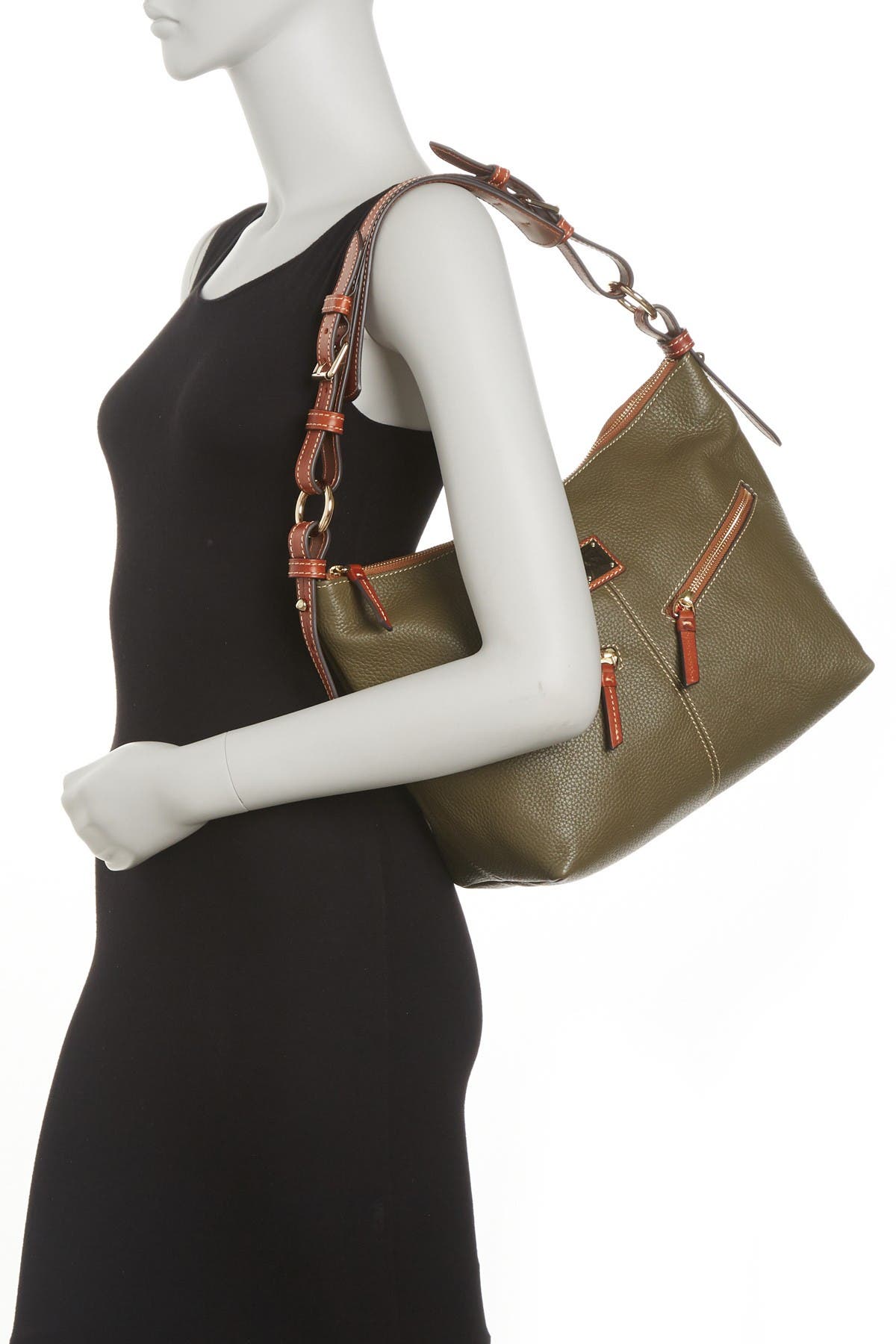 Dooney & Bourke Mary Pebbled Leather Shoulder Bag | Nordstromrack