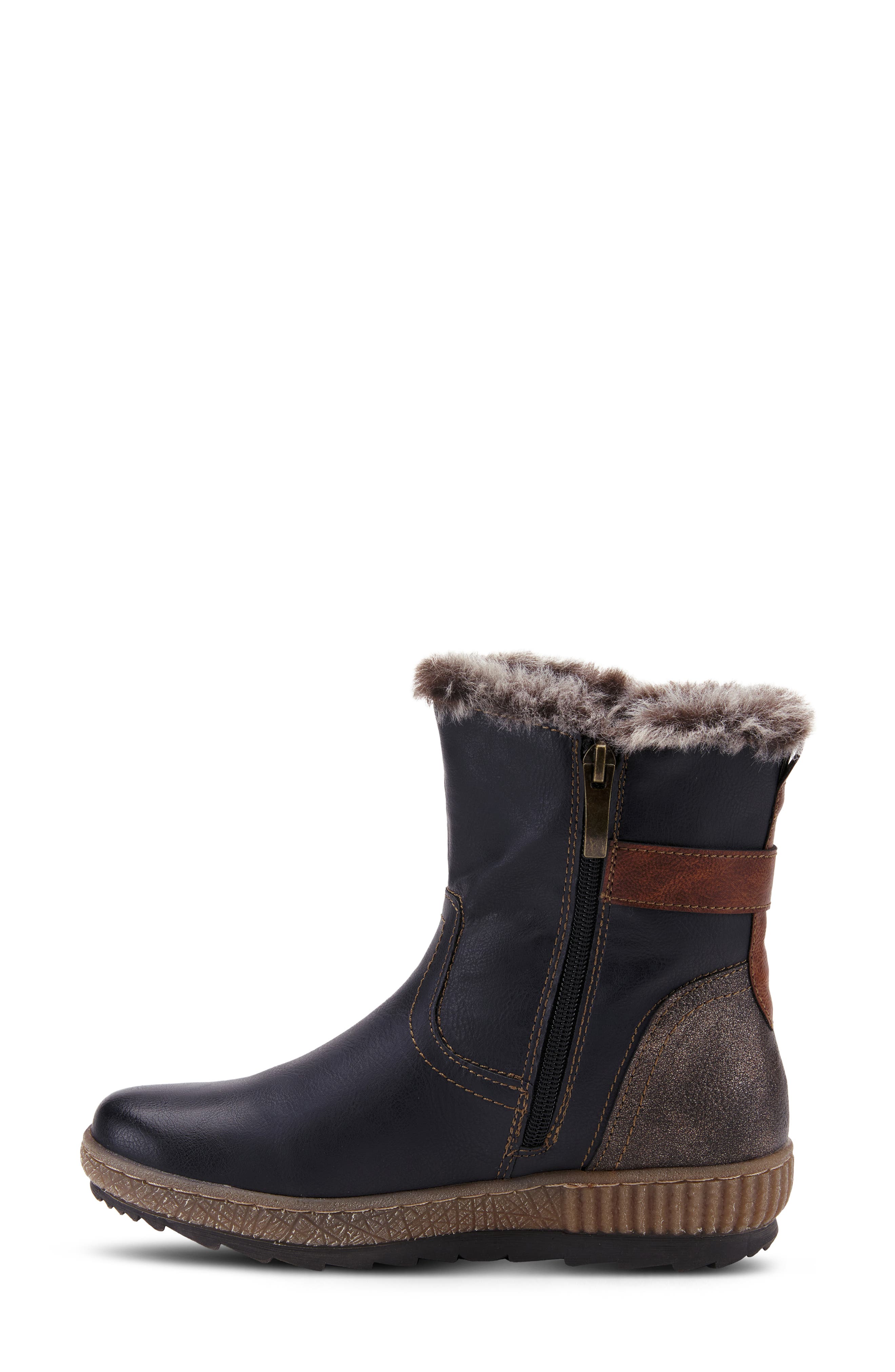 Spring Step Milagra Faux Fur Trim Water Resistant Boot (Women) | Nordstrom