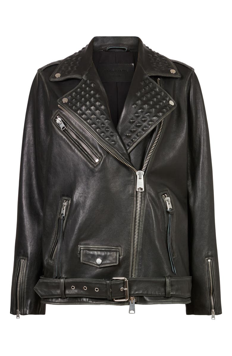 Interesting Allsaints Leather Biker Jacket Pictures