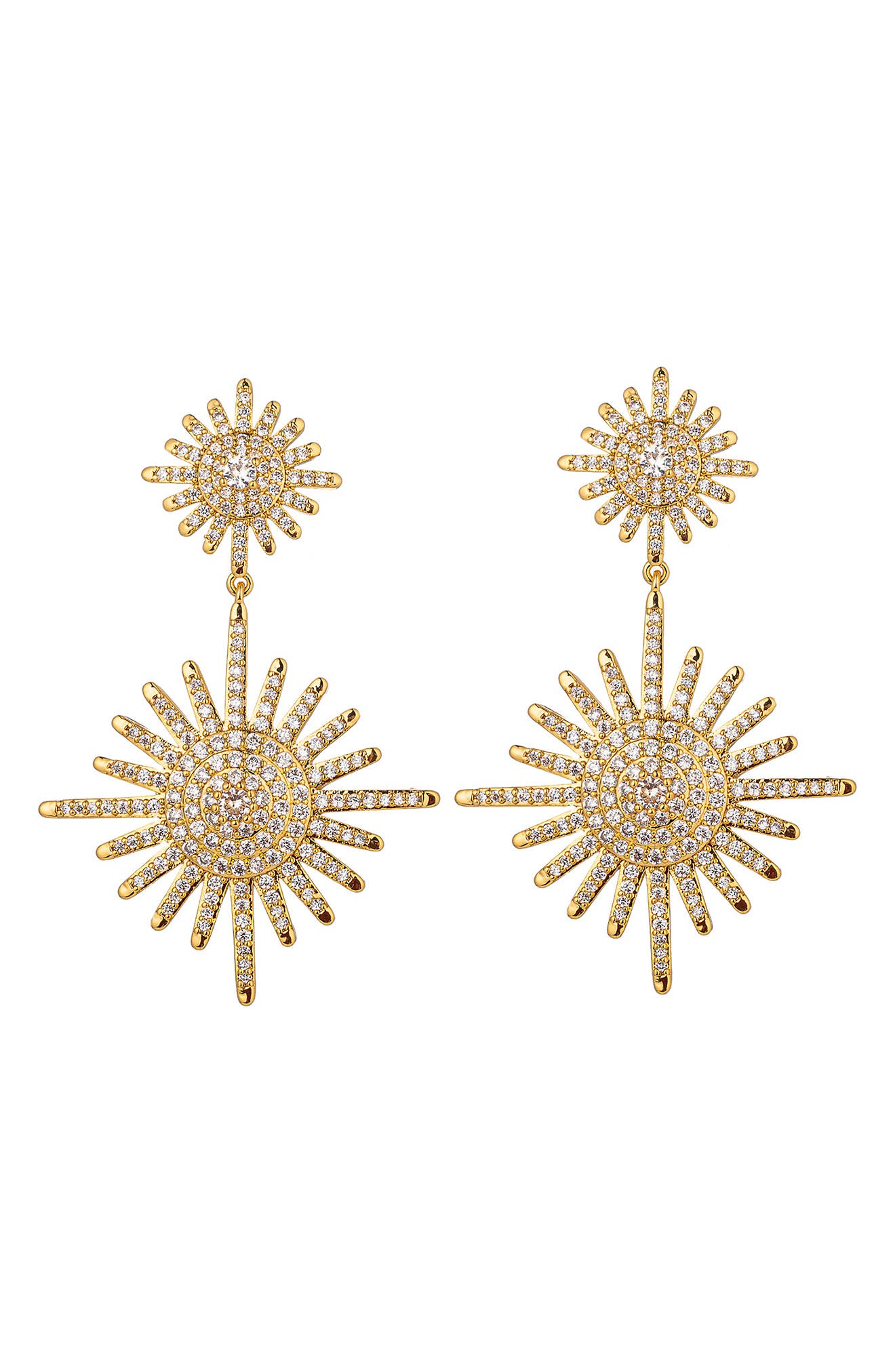 EYE CANDY LOS ANGELES Europa CZ Drop Earrings | Nordstromrack