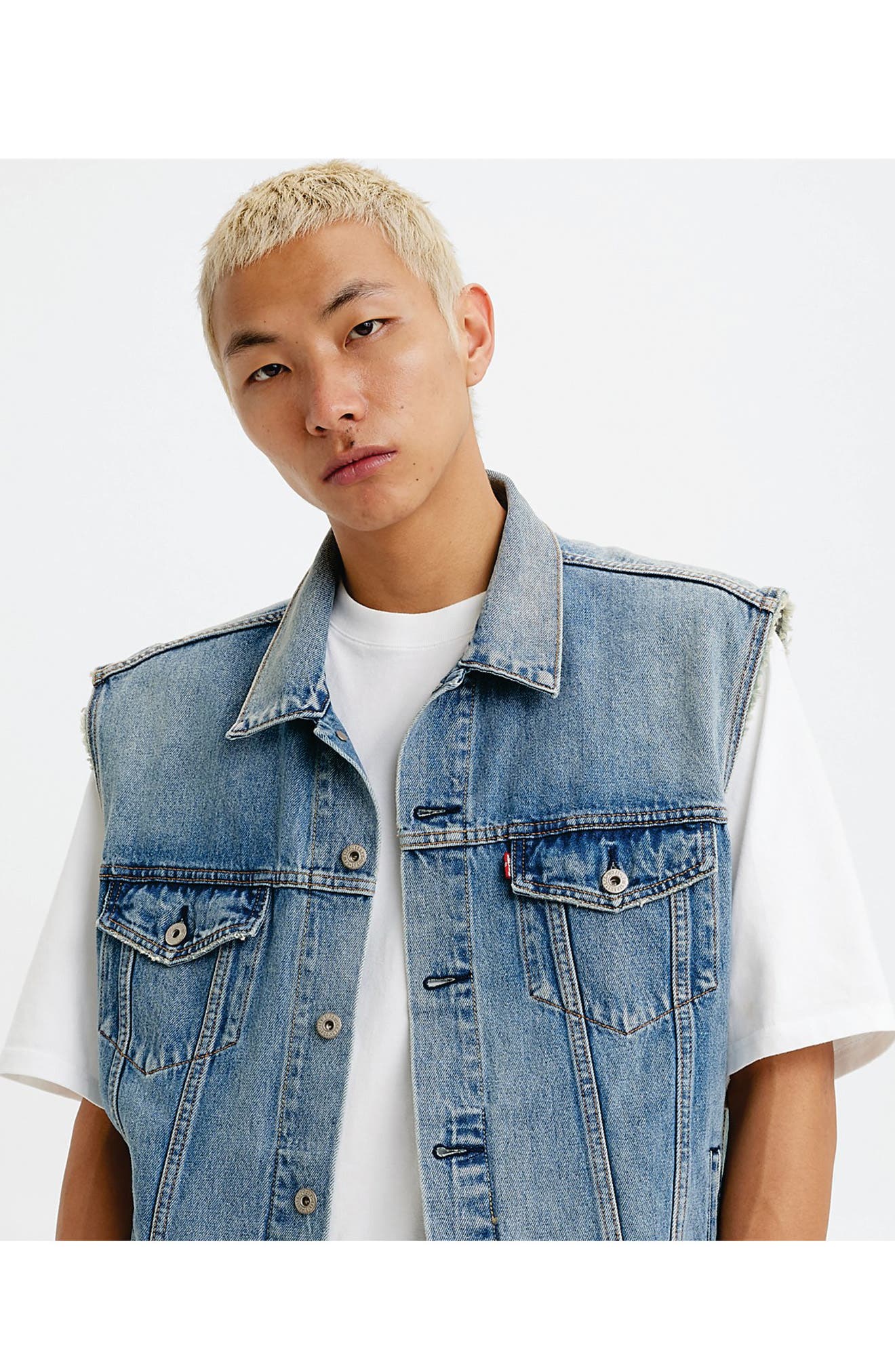 Levi's® Relaxed Fit Denim Trucket Vest | Nordstromrack
