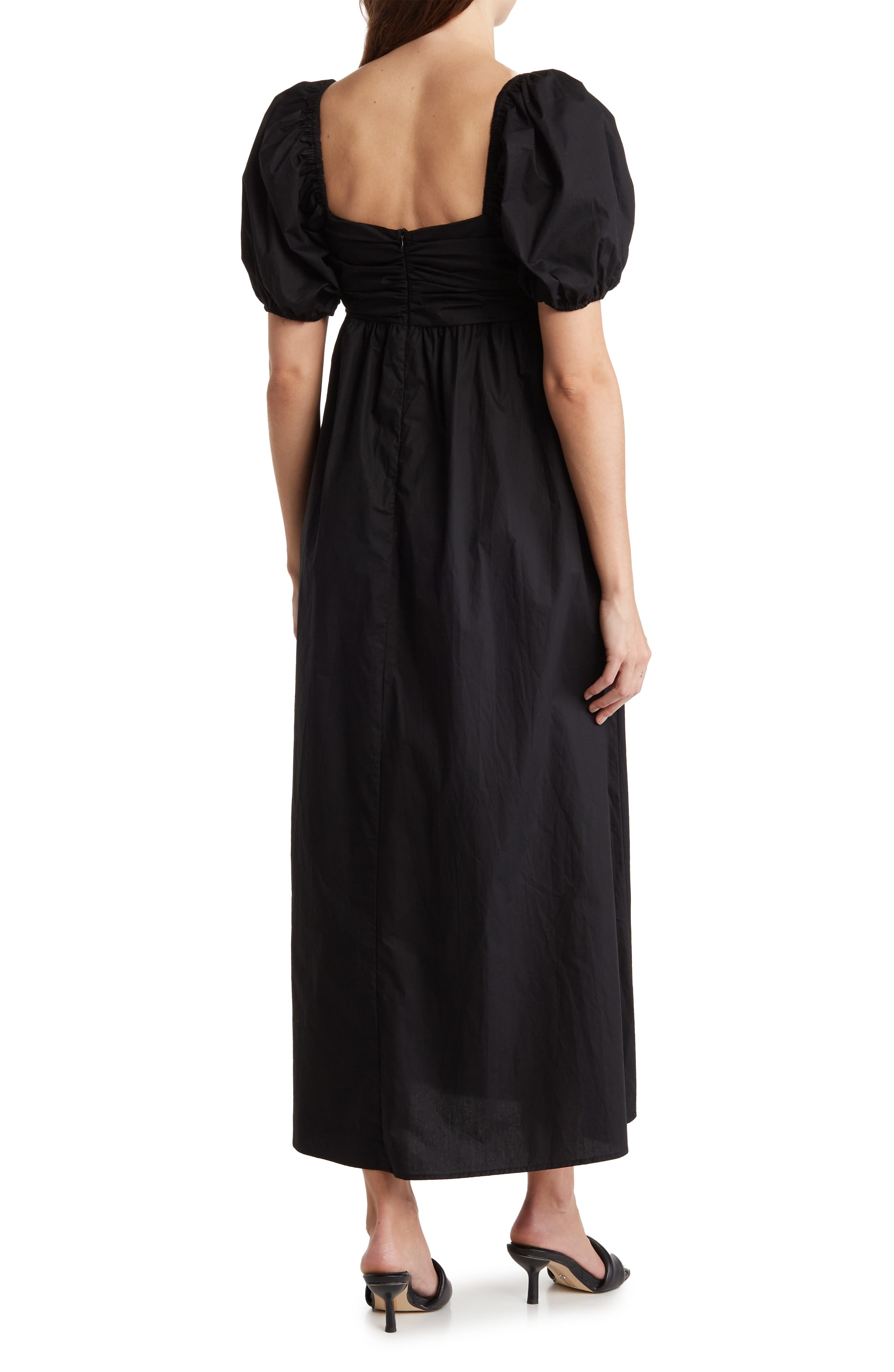 Know One Cares Empire Cut Poplin Midi Dress | Nordstromrack