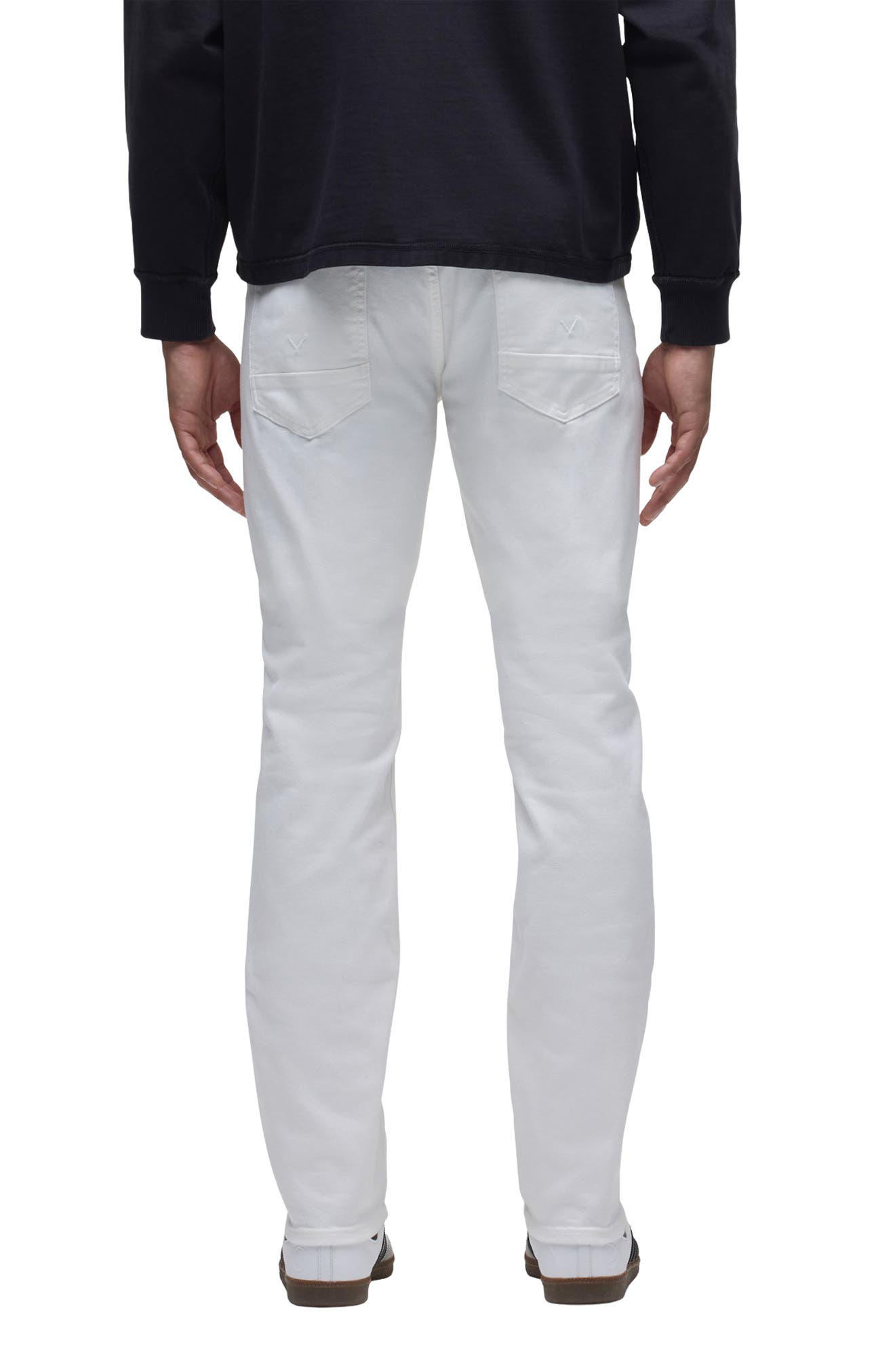 Hudson Jeans Blake Slim Straight Stretch Twill 5-Pocket Pants ...
