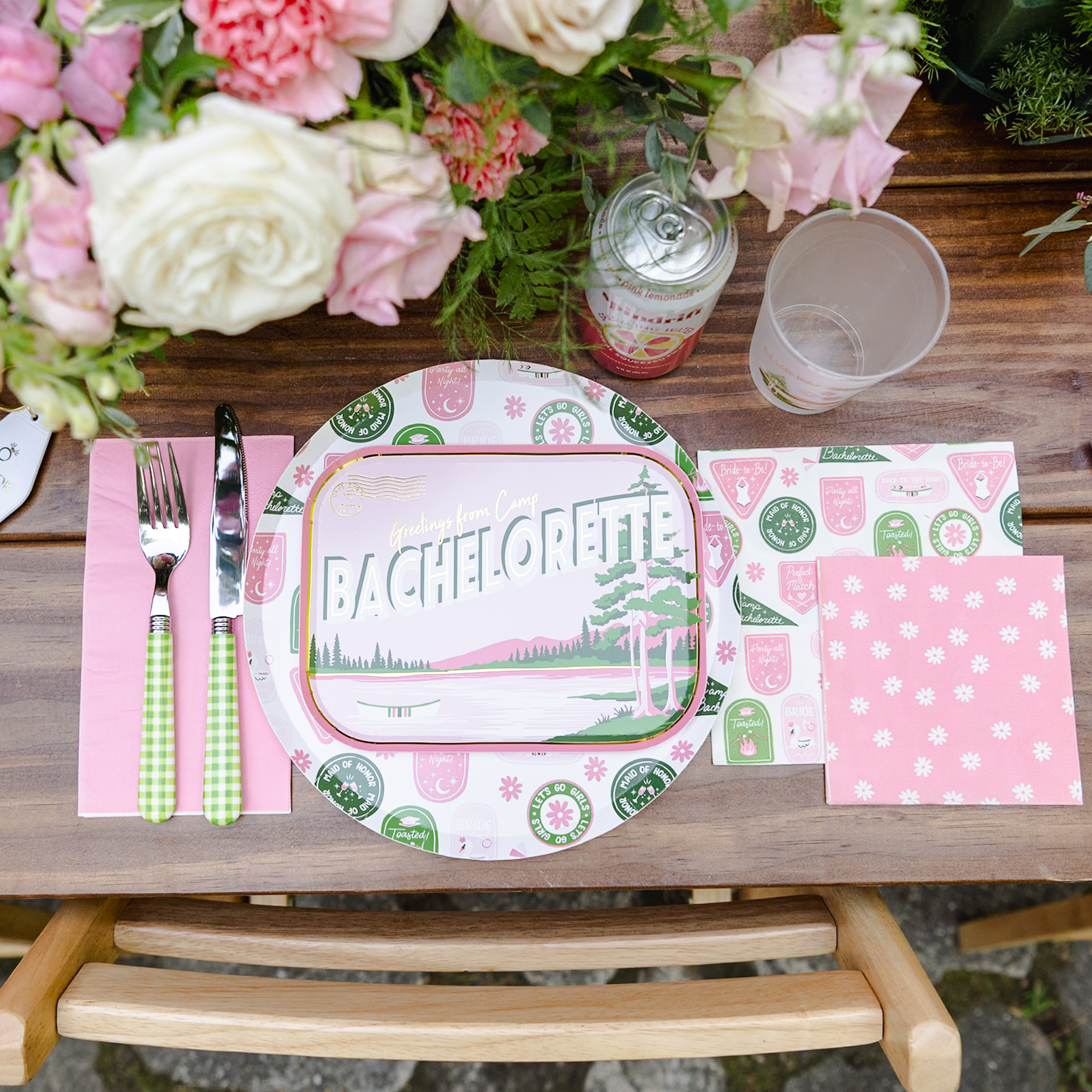 Daydream Society Camp Bachelorette Daisy Cocktail Napkins | Nordstrom