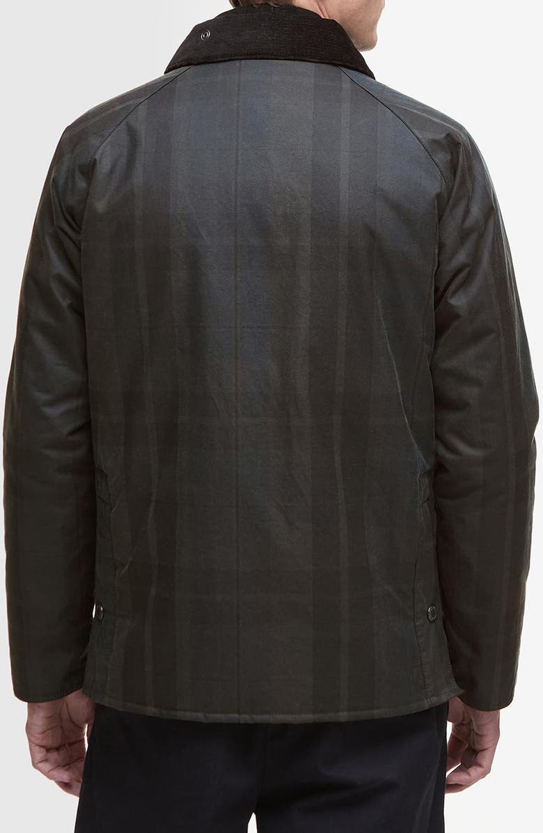 Barbour Bedale Modern Check Waxed Cotton Jacket | Nordstrom