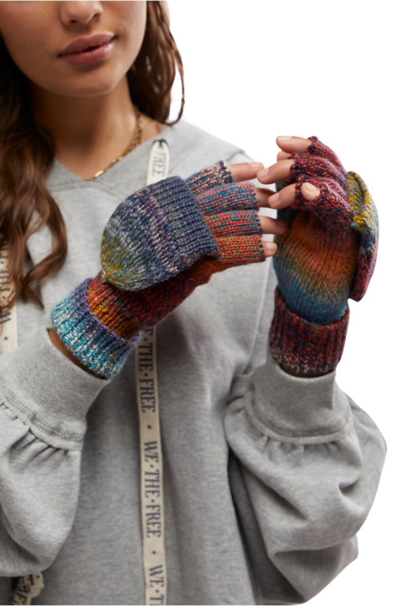 Free People Icing Pop Top Convertible Mittens | Nordstrom