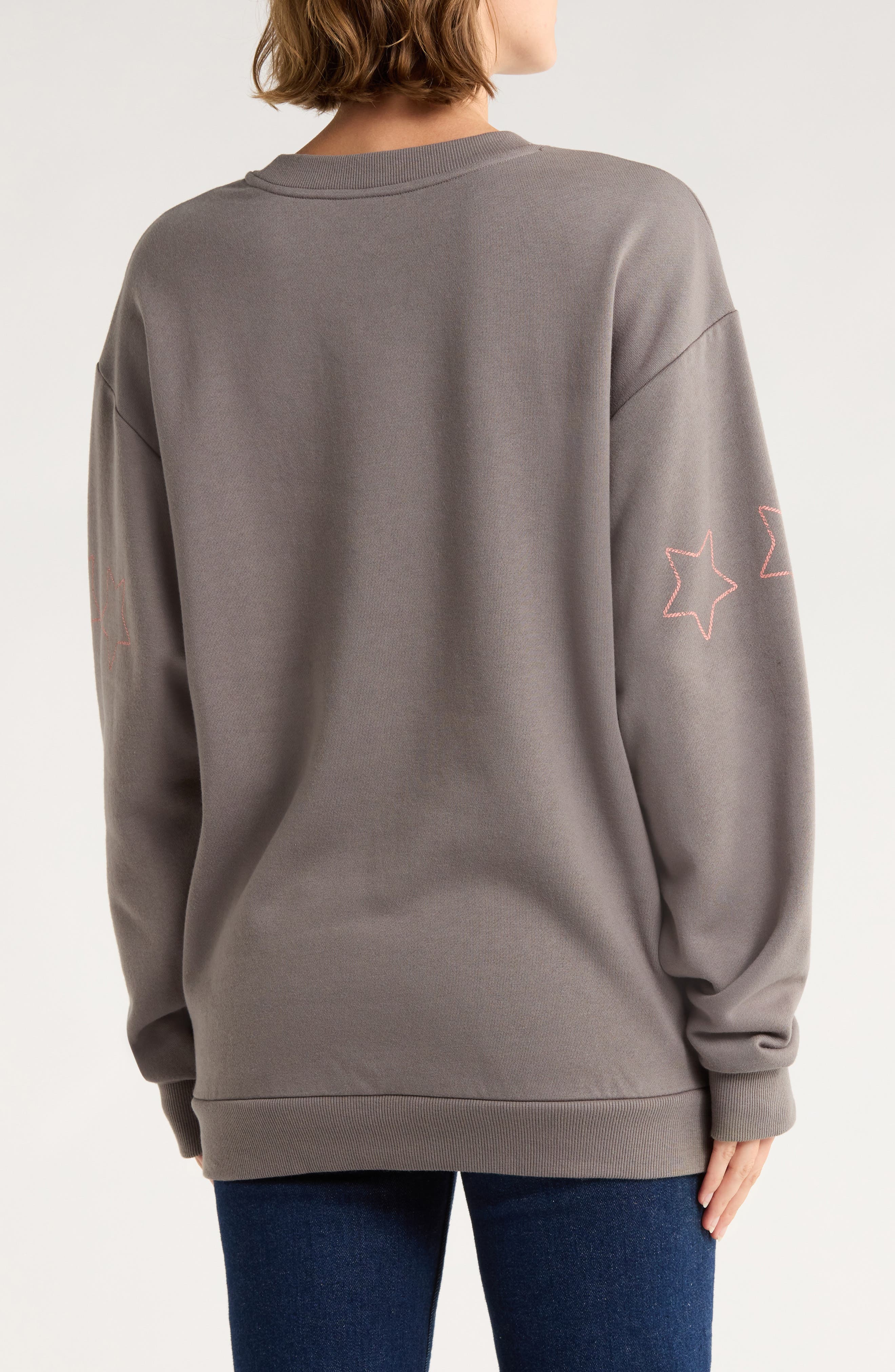 Hi Res Disco Cowboy Fleece Crewneck Sweatshirt | Nordstromrack