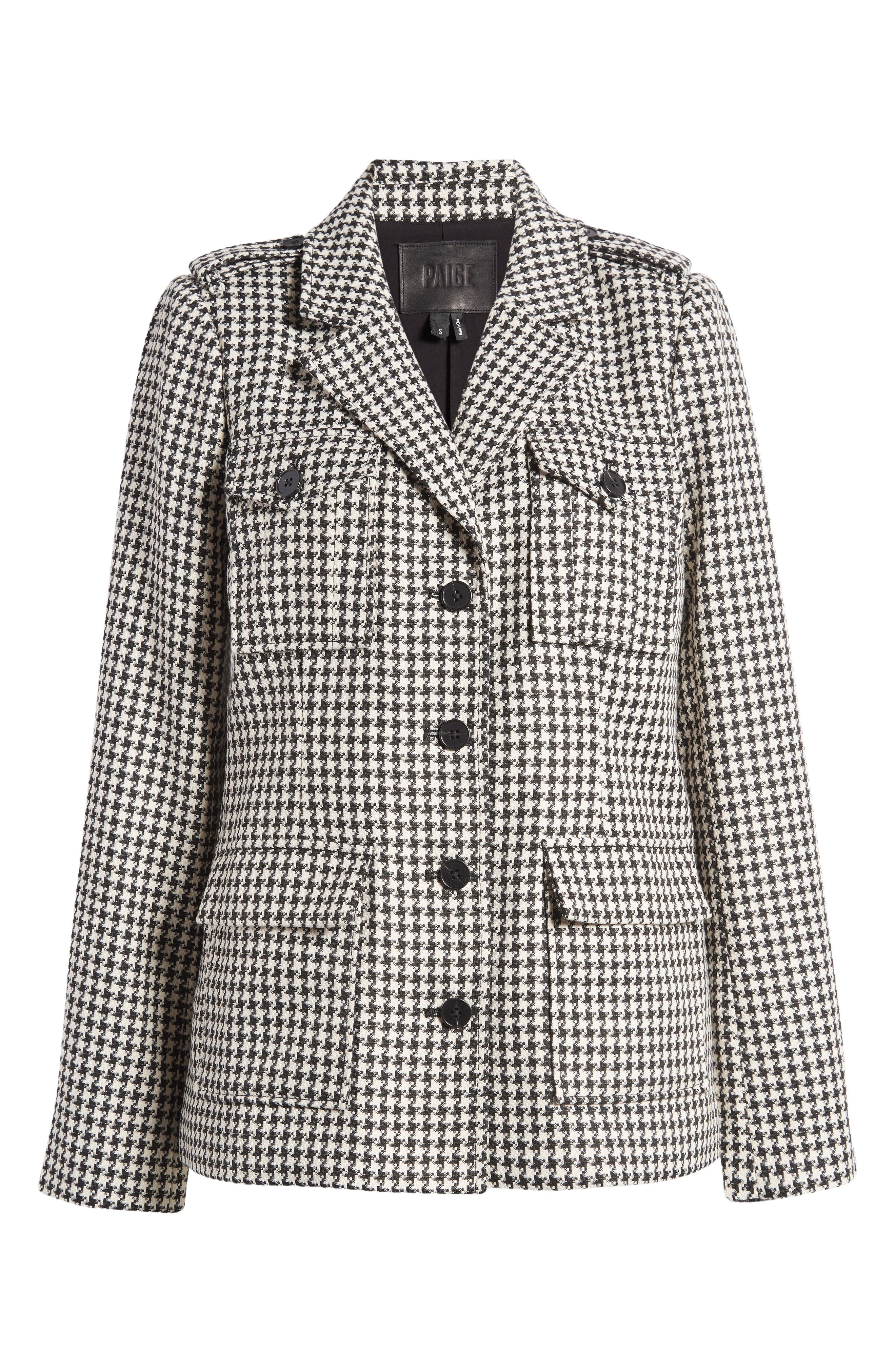PAIGE Skyler Houndstooth Jacket | Nordstromrack