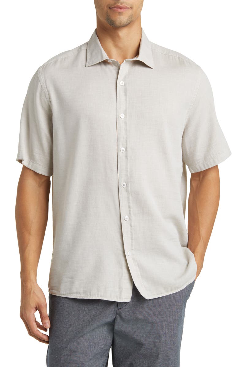Robert Barakett Mount Eden Short Sleeve Button-Up Shirt | Nordstromrack