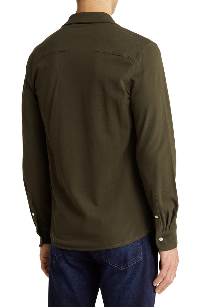 Slate & Stone Cotton Piqué Button-Up Shirt | Nordstromrack