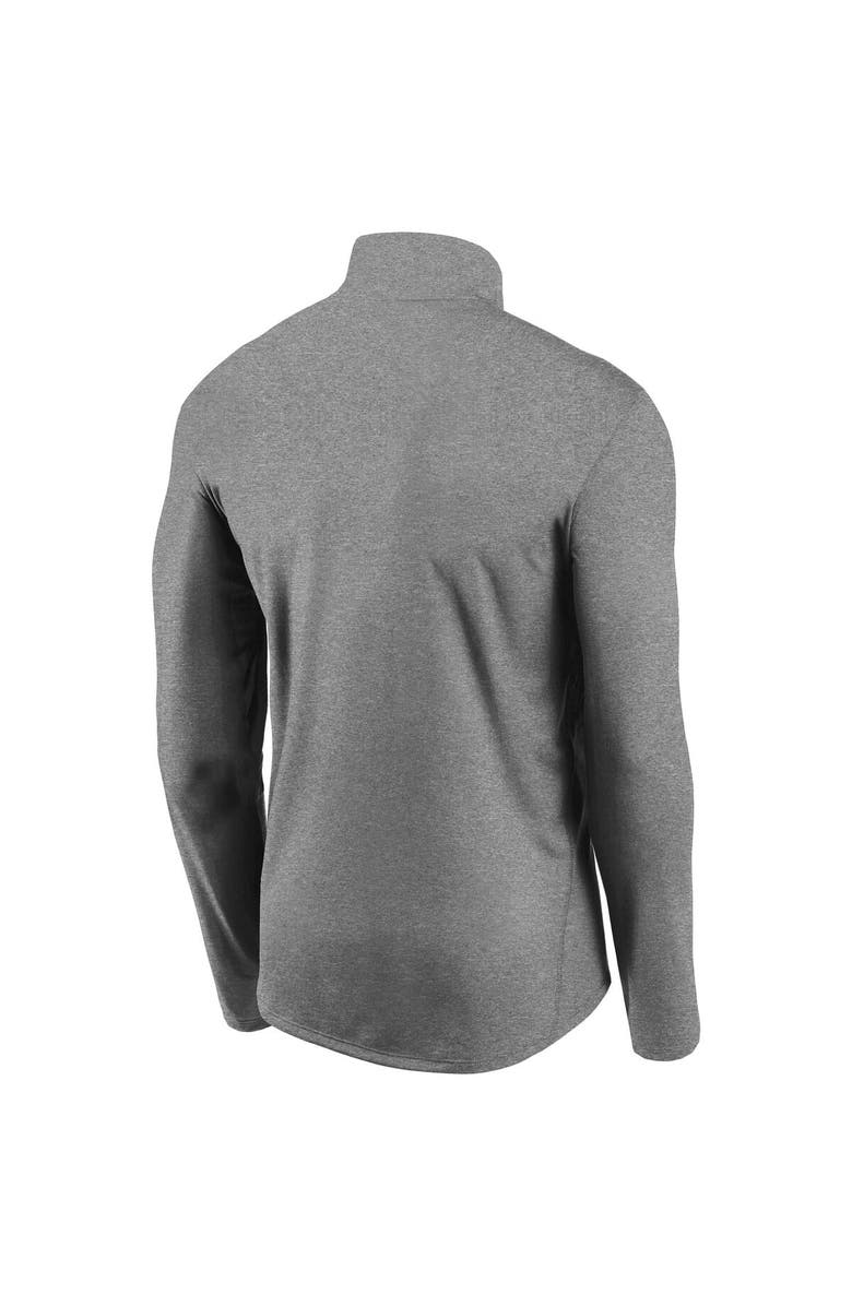 Nike Men's Nike Gray Chicago Cubs Team Logo Element Performance Half ...