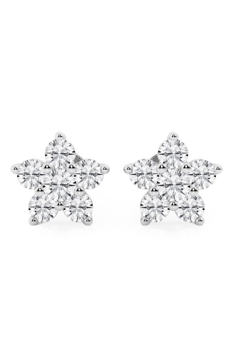 Badgley Mischka Collection 14K White Gold Lab Grown Round Diamond ...