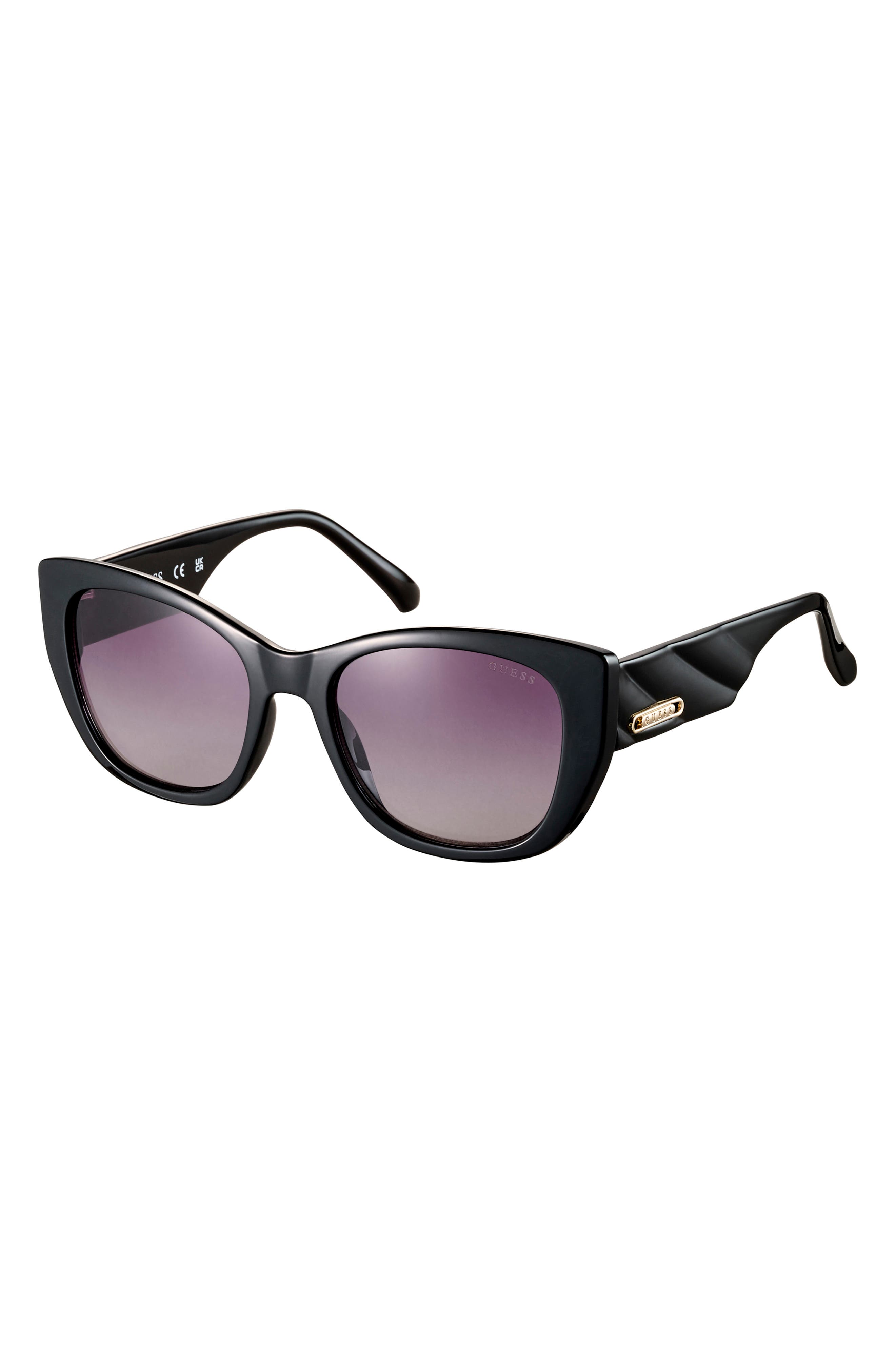 GUESS 54mm Gradient Round Sunglasses | Nordstromrack