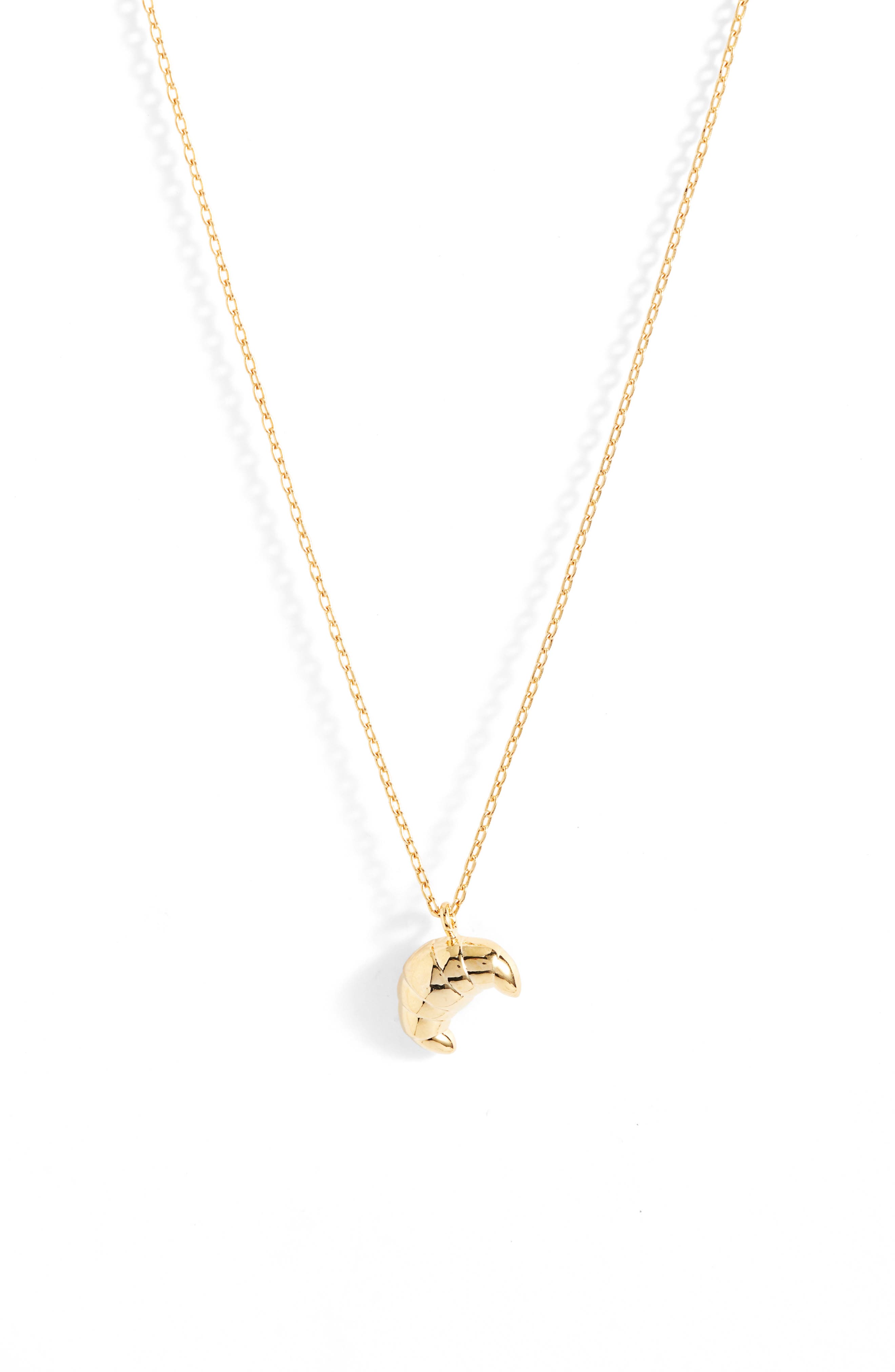 Estella Bartlett Croissant Necklace | Nordstrom