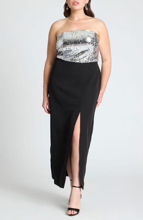 Sequin Plus-Size Formal Dresses & Evening Gowns | Nordstrom