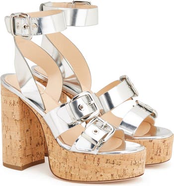 AGL Phile Metallic Platform Sandal (Women) | Nordstromrack