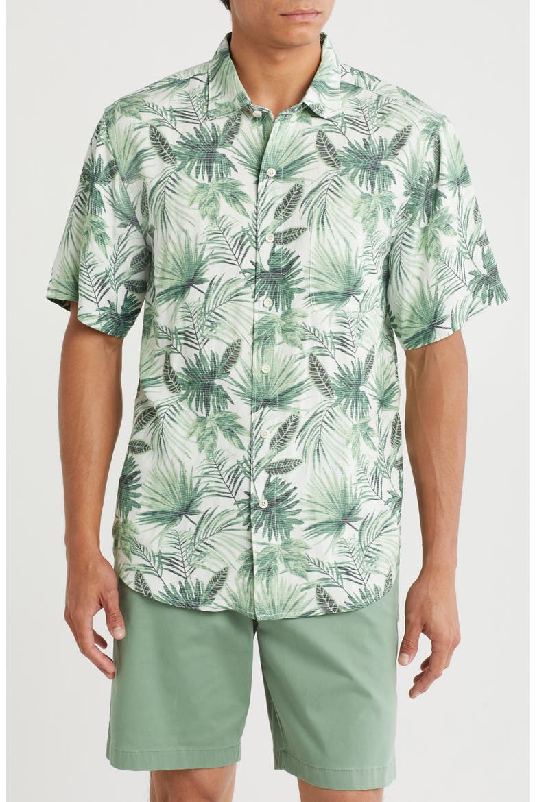 Lush Paradise Short Sleeve Button-Up Shirt (Men) | Nordstromrack