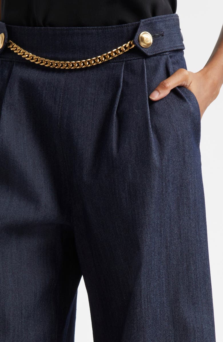Cinq à Sept Bader Chain Waist Cuffed Jeans | Nordstromrack