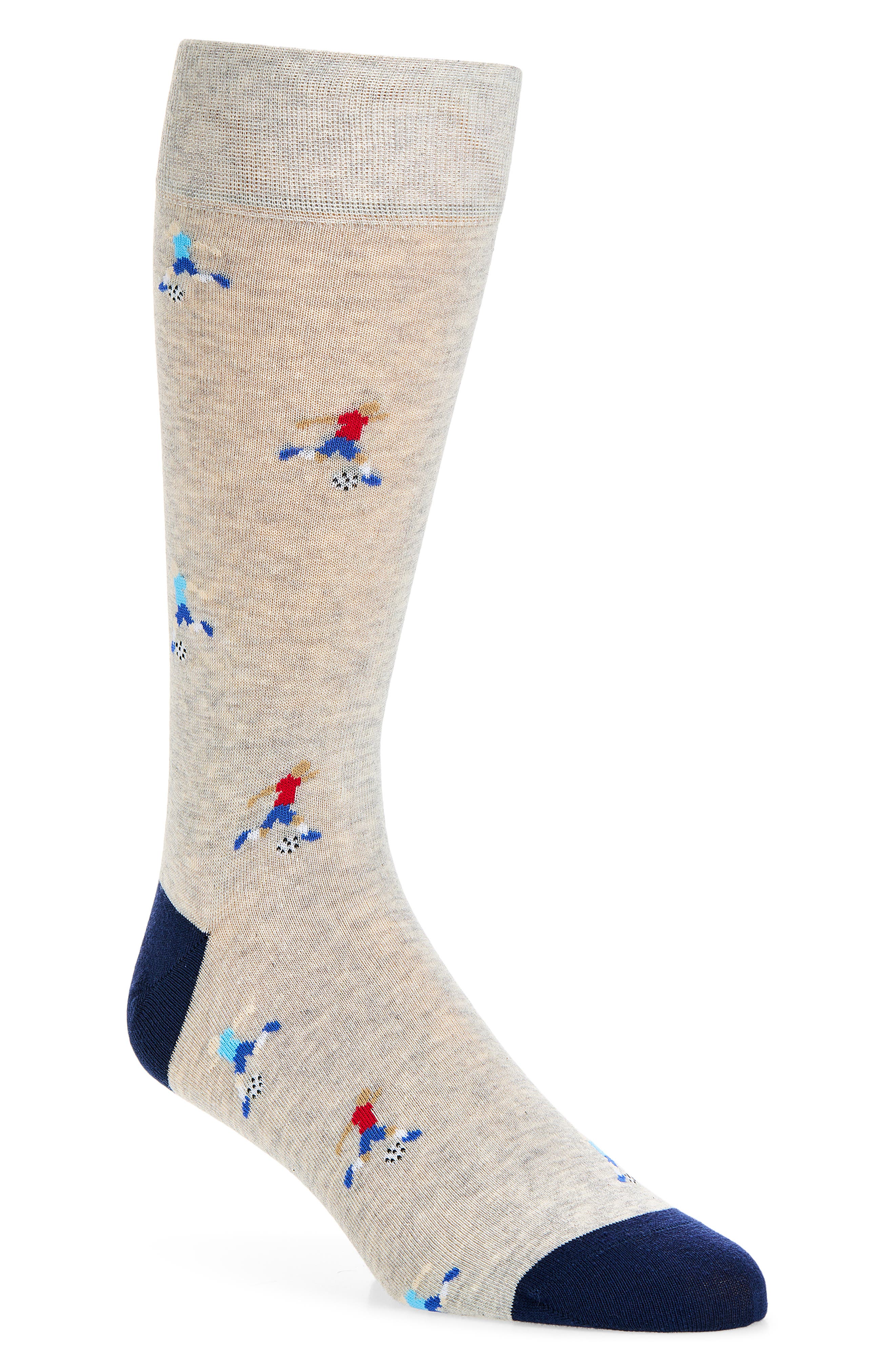 Cole Haan Soccer Player Cotton Blend Dress Socks | Nordstrom