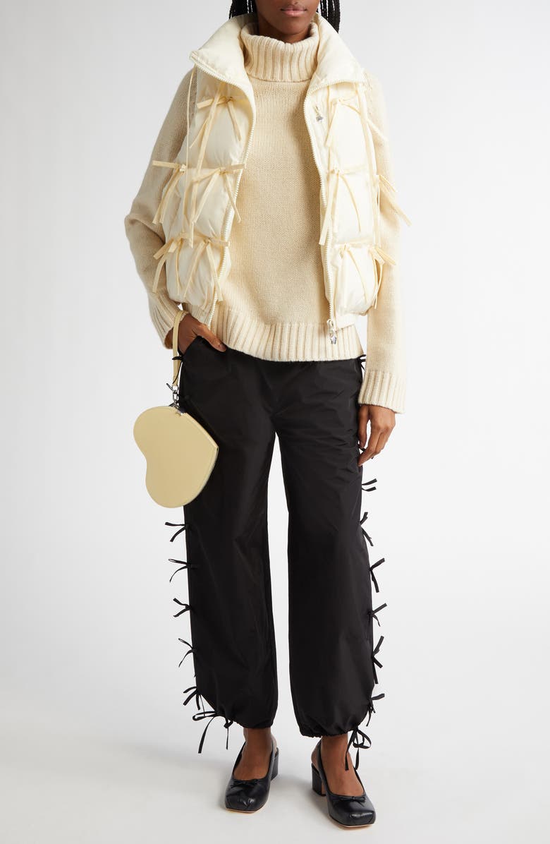 Sandy Liang Poppet Bow Trim Pants | Nordstromrack