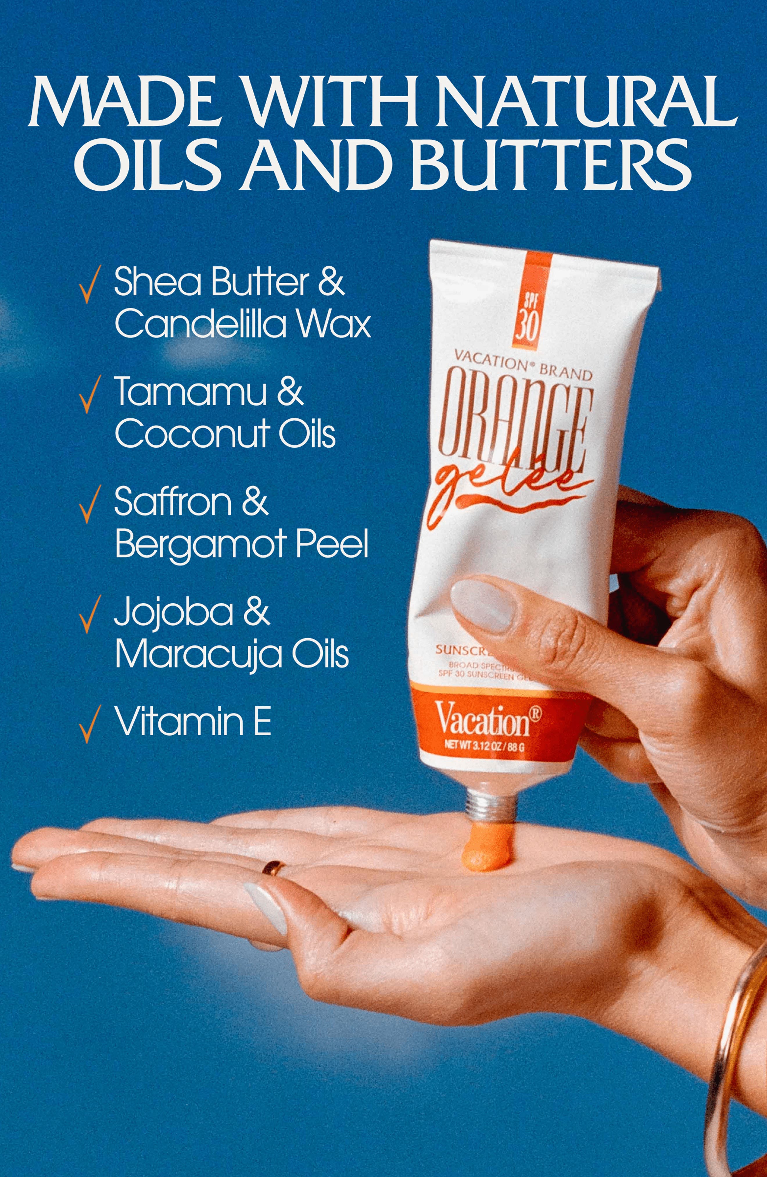Vacation Orange Gelée SPF 30 Sunscreen Gel | Nordstrom