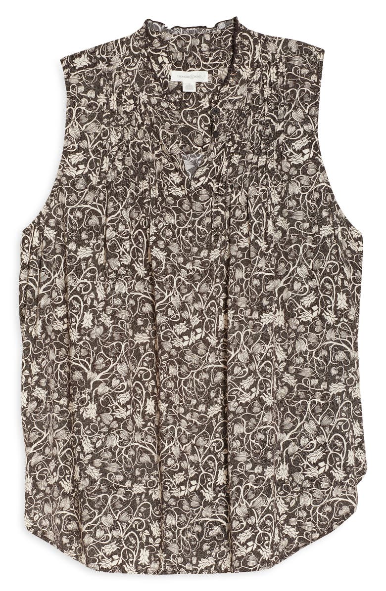 Treasure & Bond Sleeveless Pleated Top | Nordstrom
