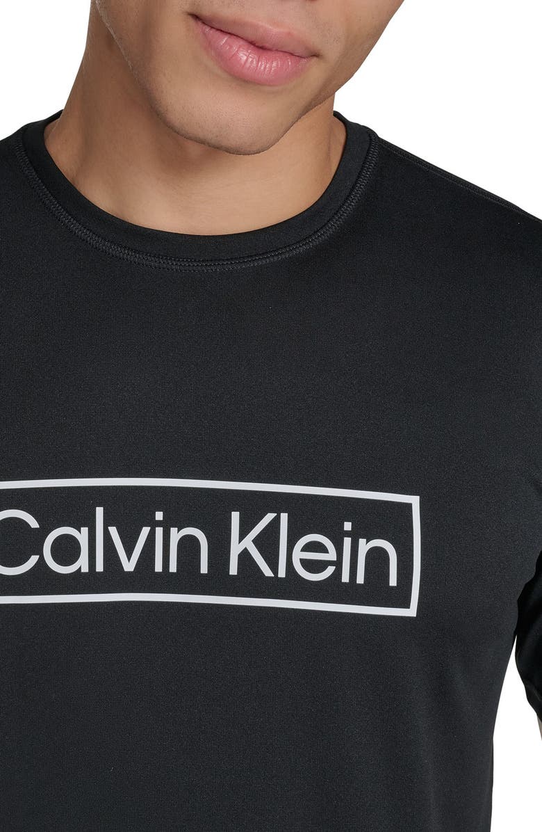 Calvin Klein Block Logo UPF 40+ Rashguard | Nordstromrack