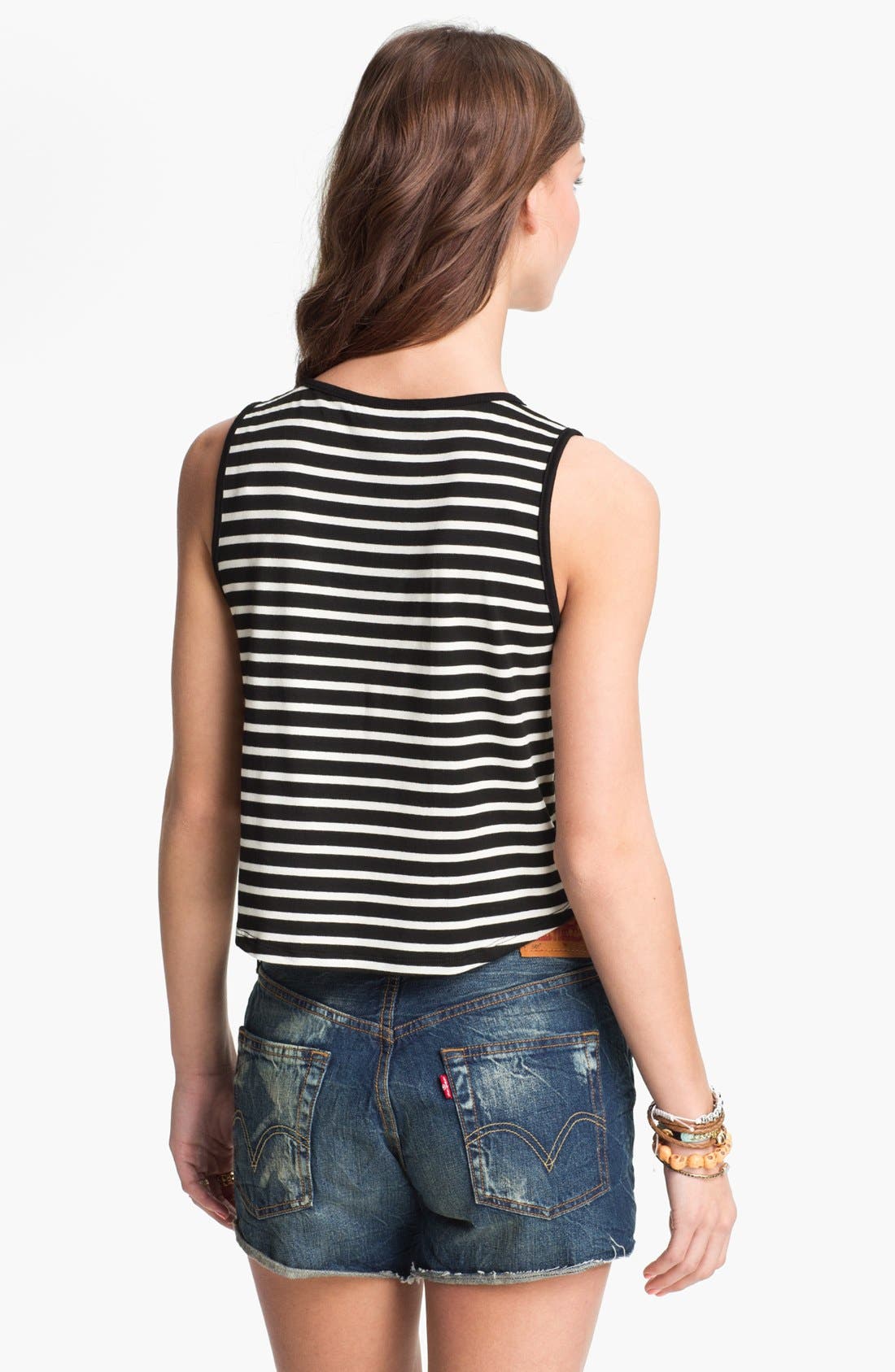 Elodie Stripe Crop Tank | Nordstrom