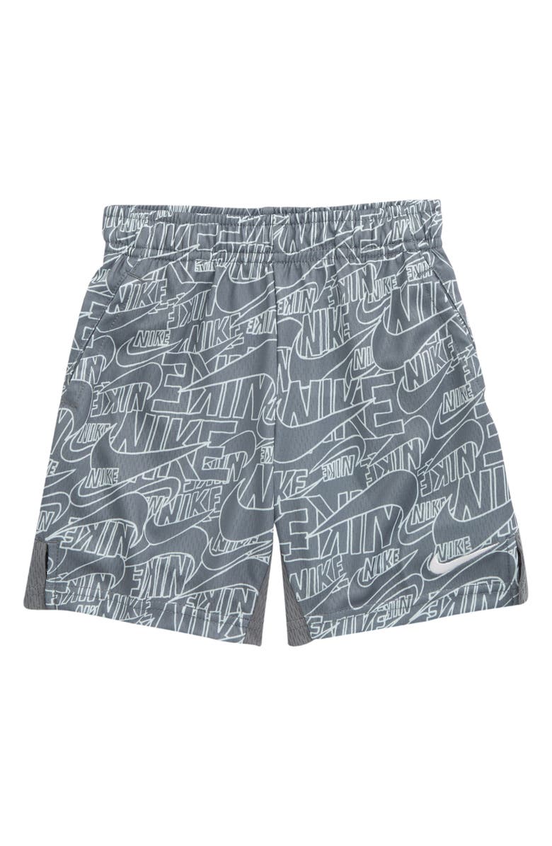 Nike Kids' Dri-FIT Logo Print Shorts | Nordstromrack