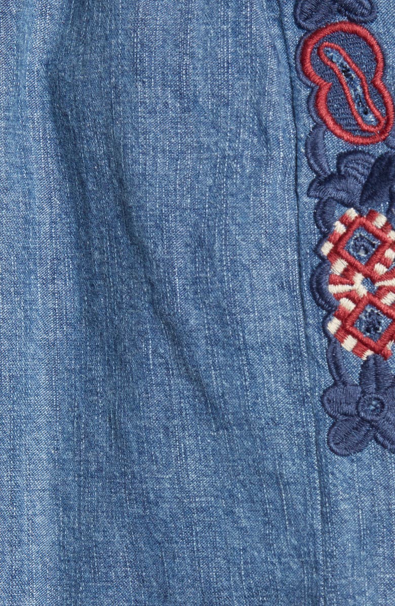 Free People Sun Valley Embroidered Blouse | Nordstromrack