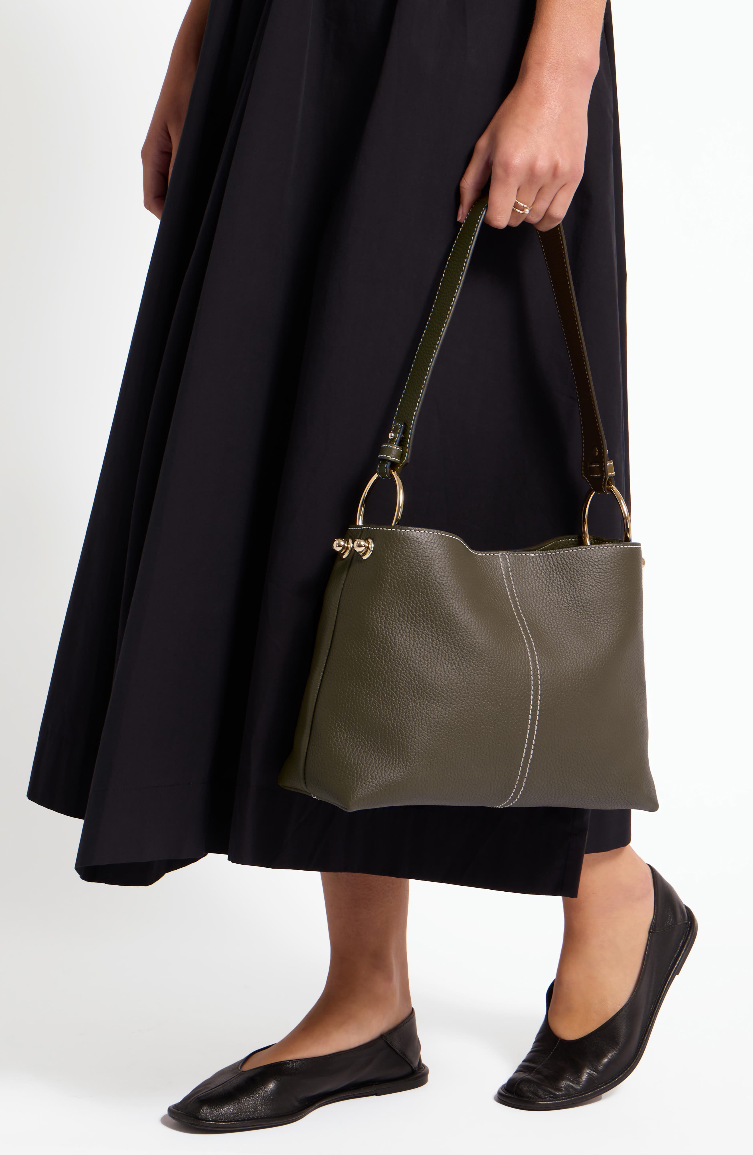 Strathberry Lana Leather Hobo Bag | Nordstrom