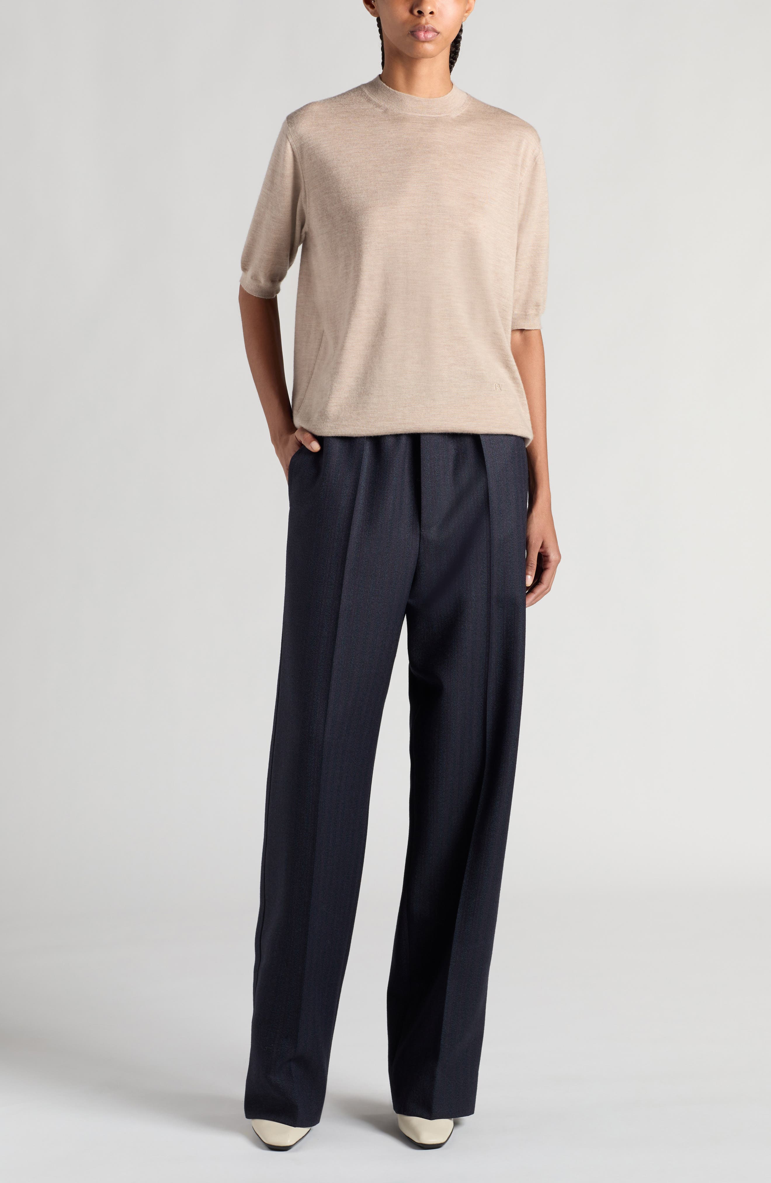 Lightweight Fine Cashmere Crewneck Sweater (Women) | Nordstromrack