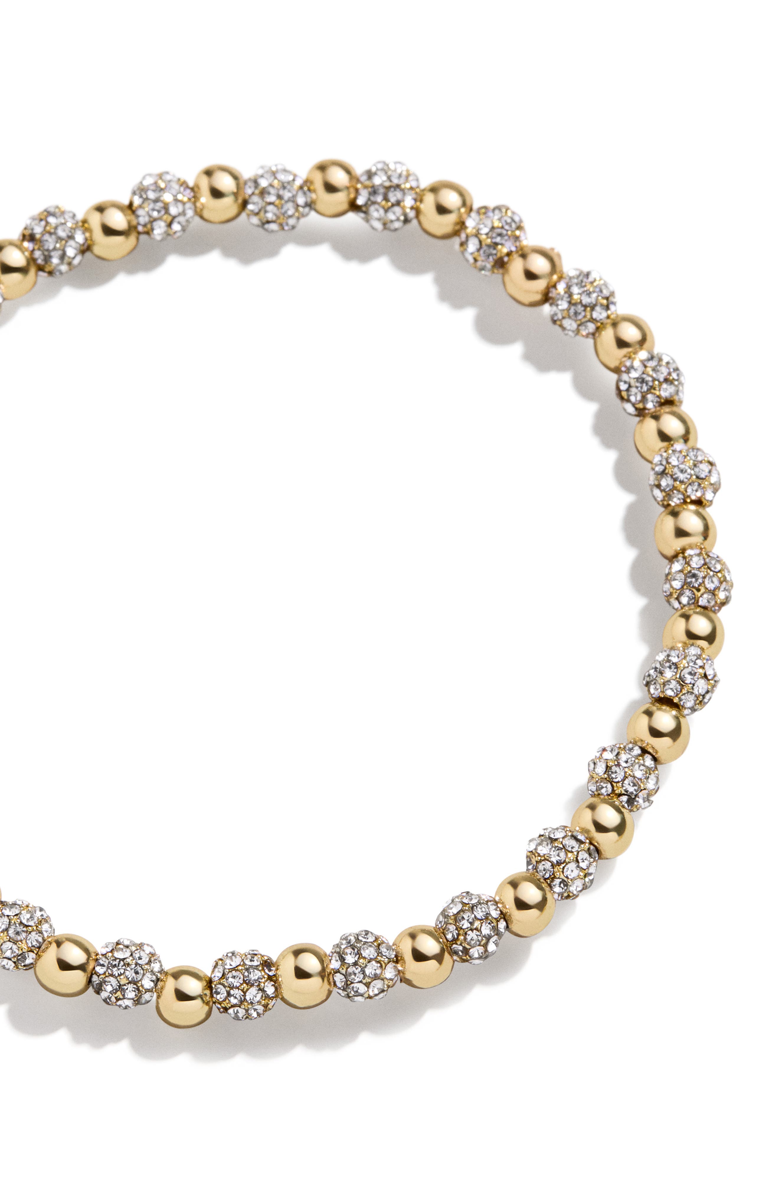 BaubleBar Pisa Pavé Crystal Beaded Stretch Bracelet | Nordstromrack