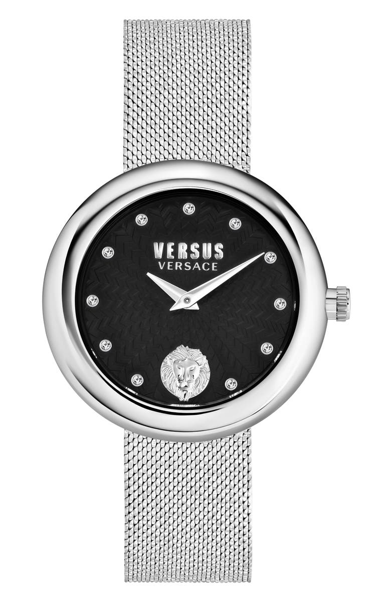 VERSUS Versace Lea 2-Hand Quartz Mesh Strap Watch, 35mm | Nordstromrack