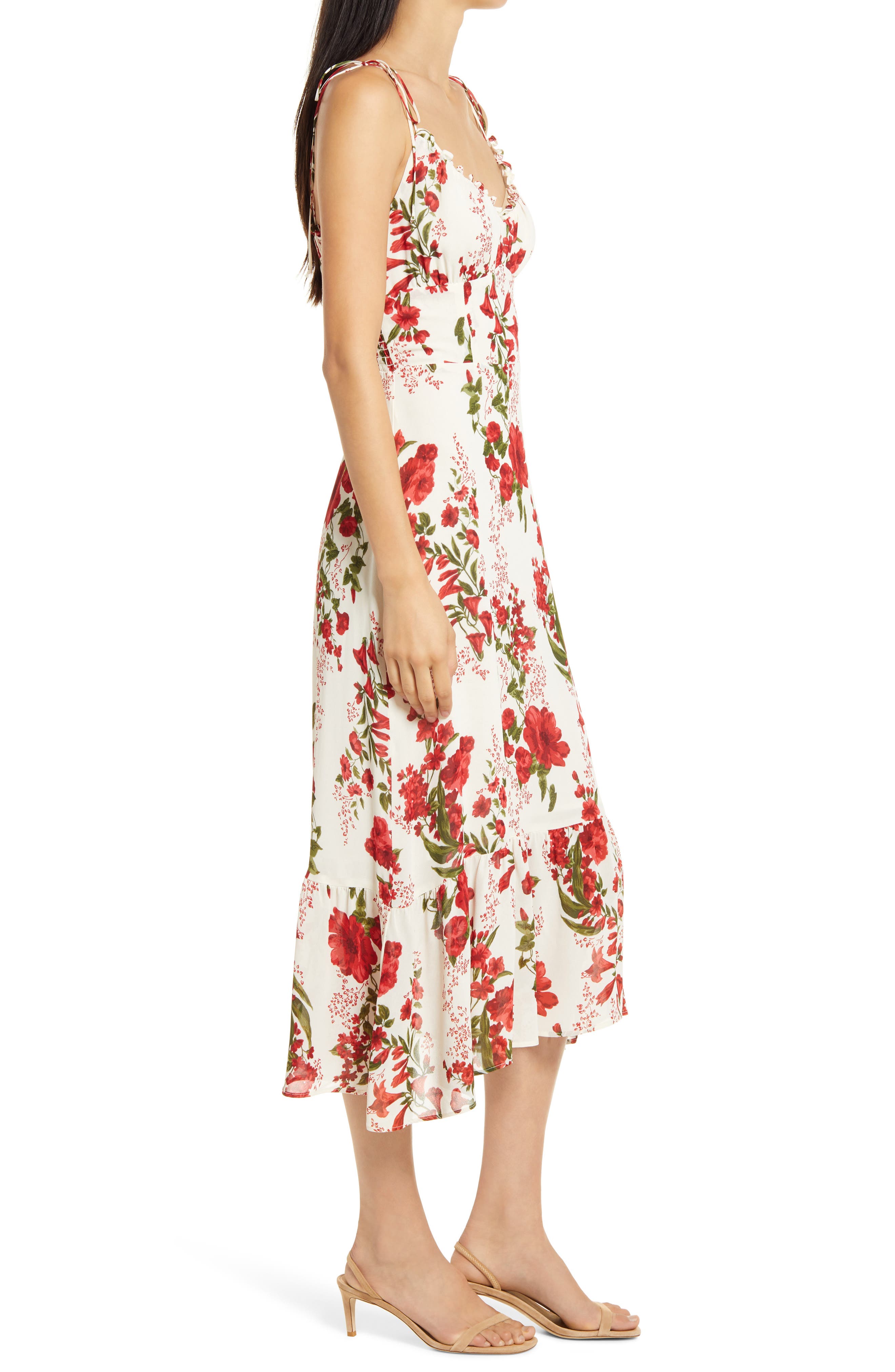 Reformation Embry Floral Midi Dress | Nordstrom