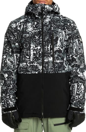 Quiksilver Mission Print Waterproof Jacket | Nordstrom