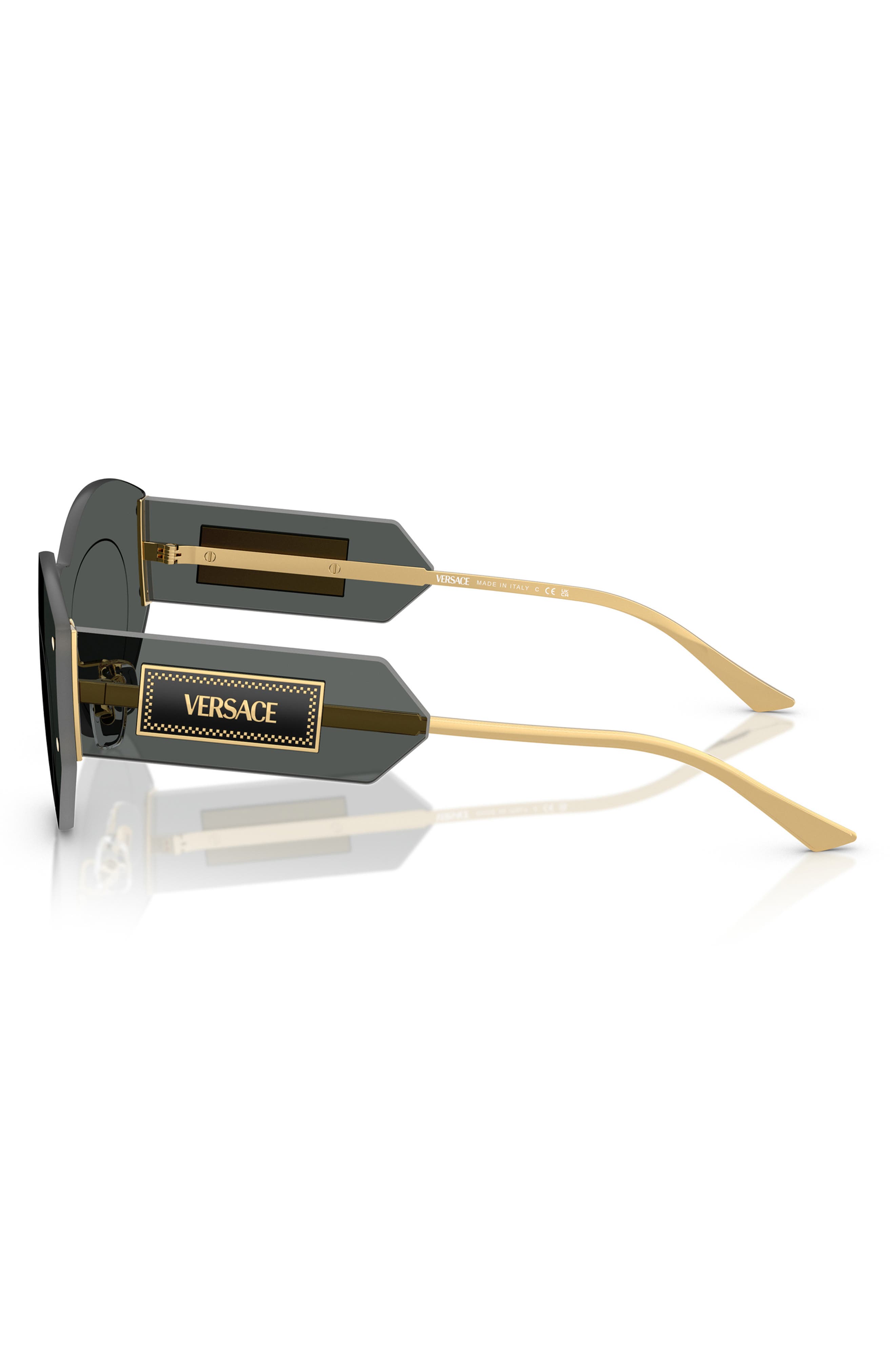 144mm Small Round Rimless Sunglasses (Women) | Nordstromrack