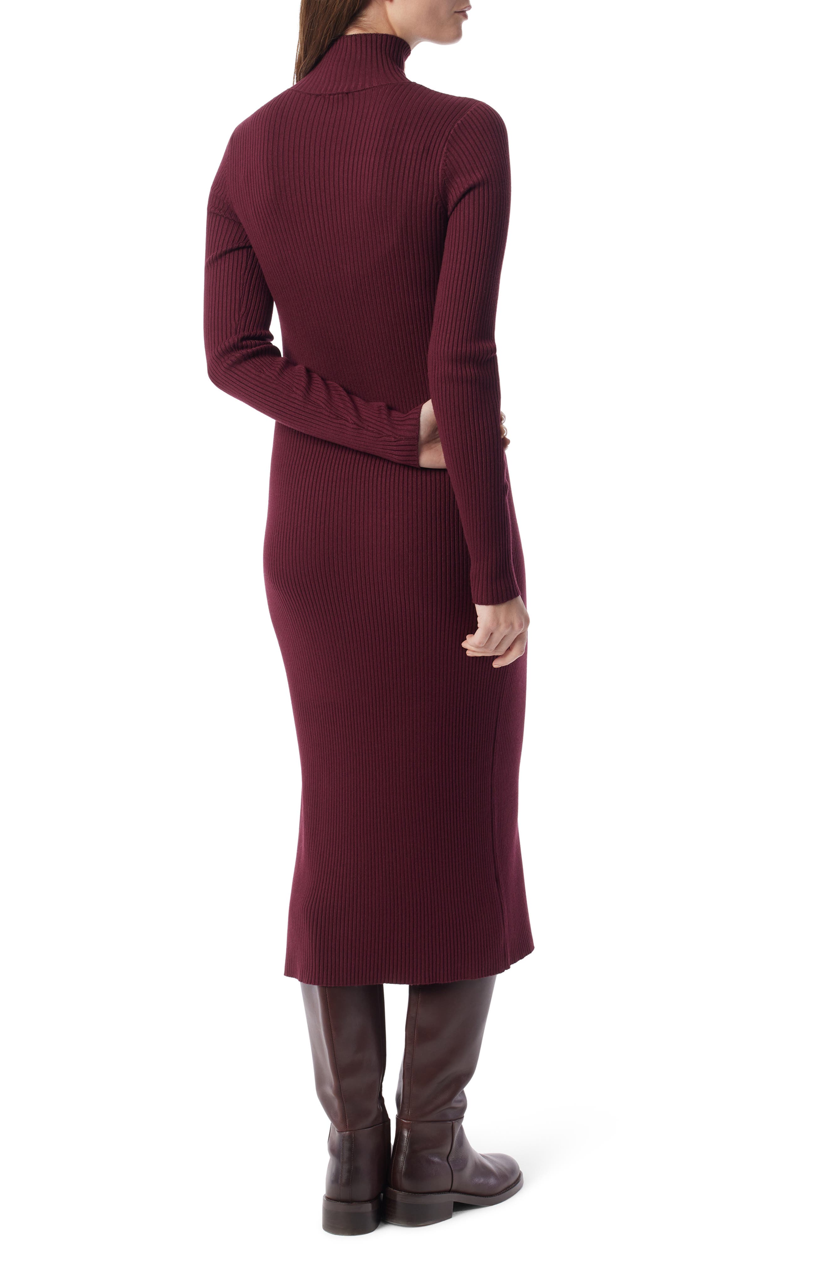 DO by Dee Ocleppo Merritt Easy Long Sleeve Rib Sweater Dress | Nordstrom