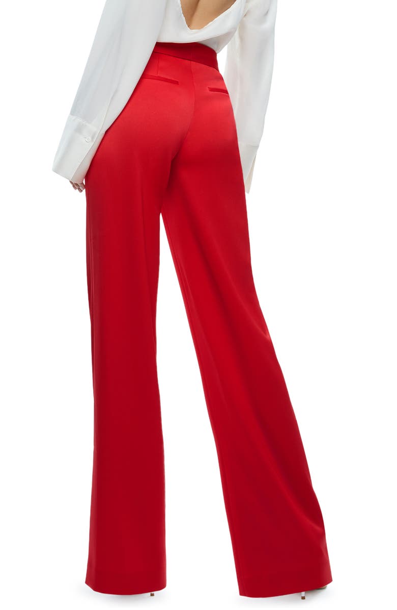 Alice + Olivia Calvin High Waist Wide Leg Pants | Nordstromrack