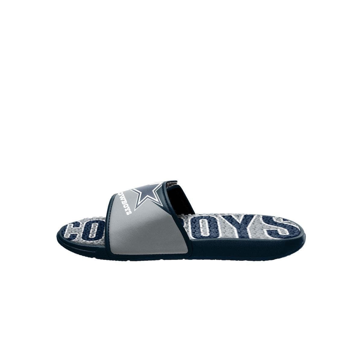 FOCO Men's FOCO Dallas Cowboys Logo Gel Slide Sandals | Nordstromrack
