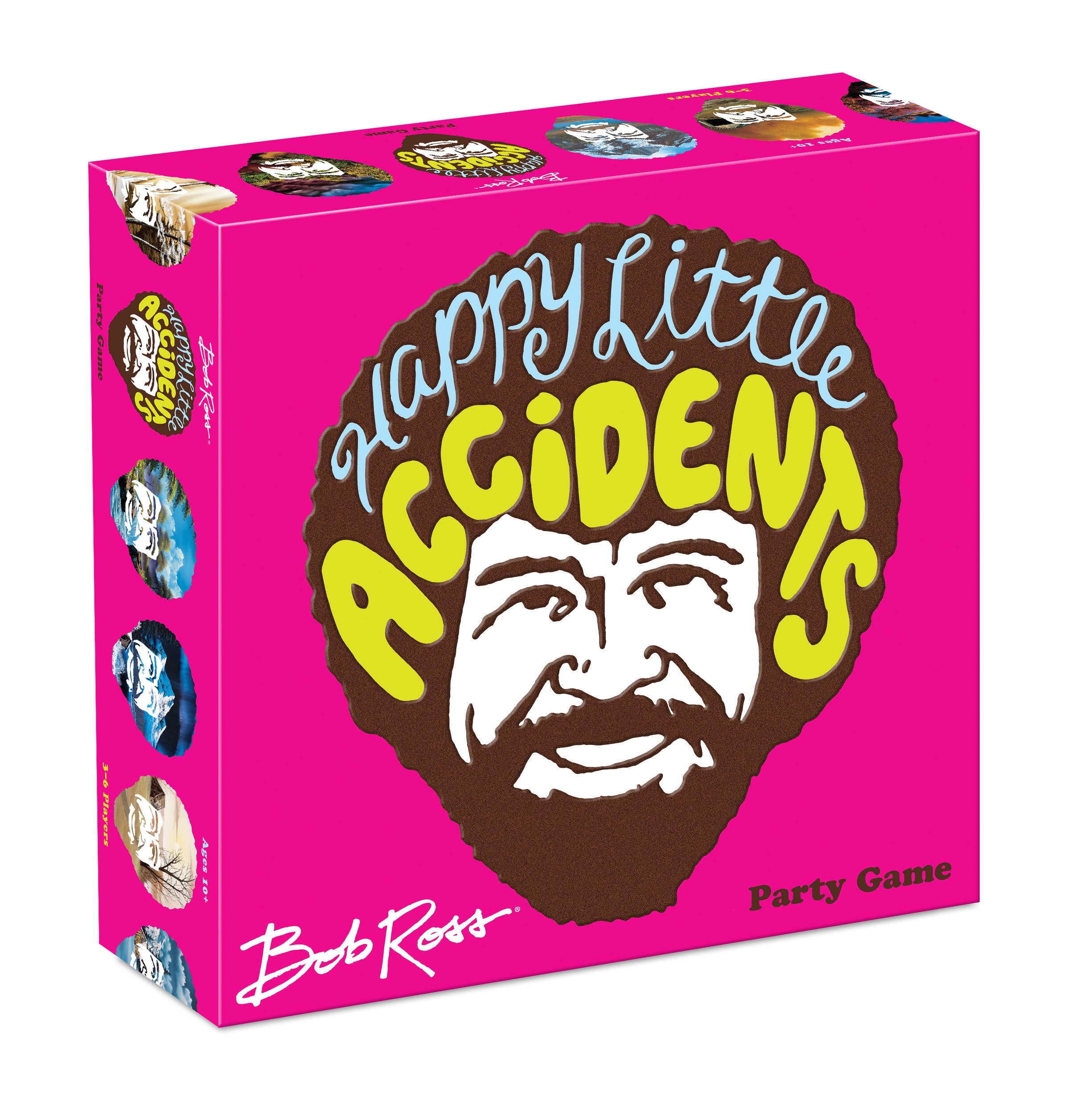 Big G Creative Bob Ross Happy Little Accidents Game, 3 to 6 Players ...